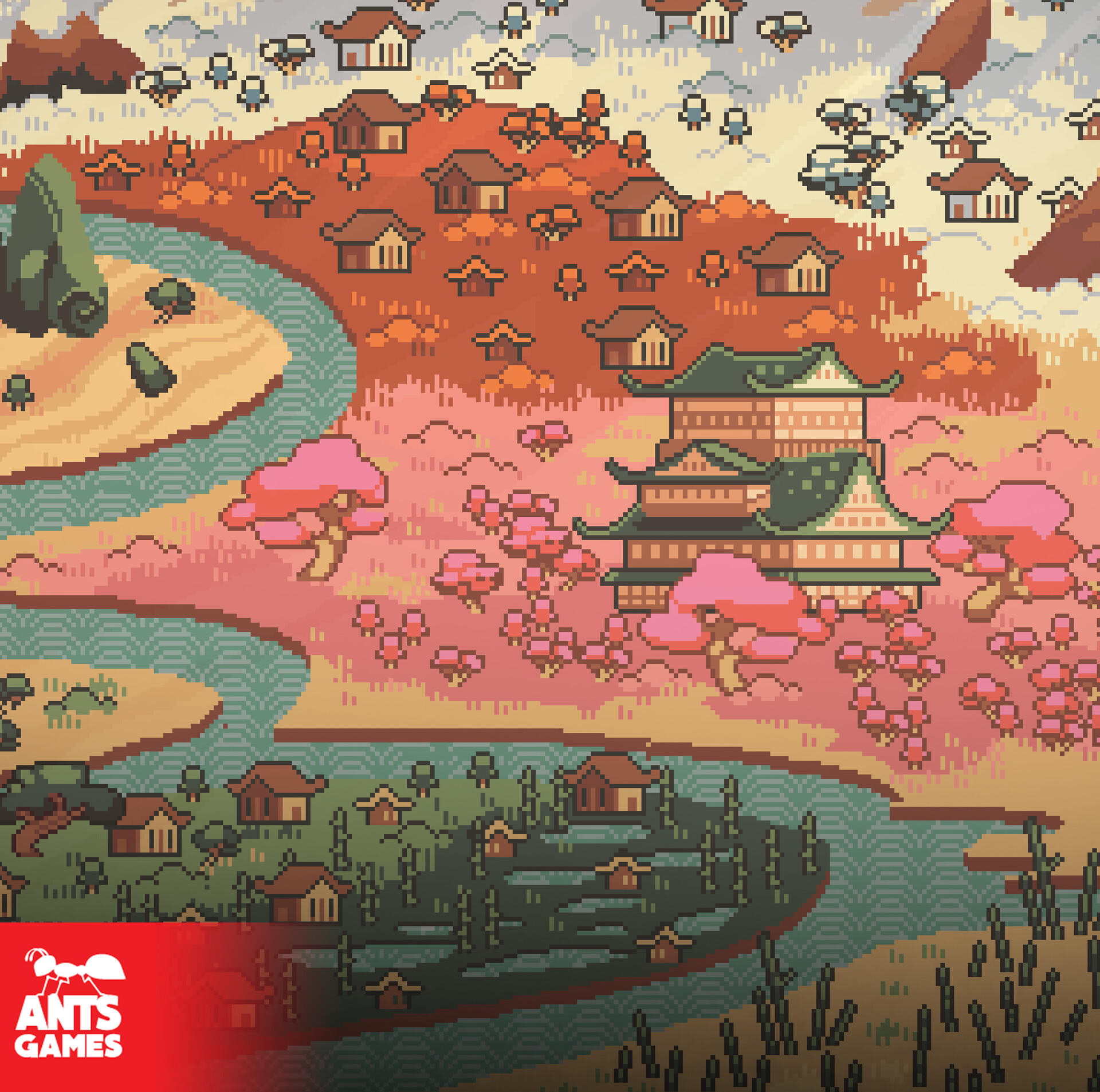 ArtStation - Duel at Sakura. Maps