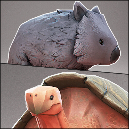 ArtStation - Lost Ember - Animals