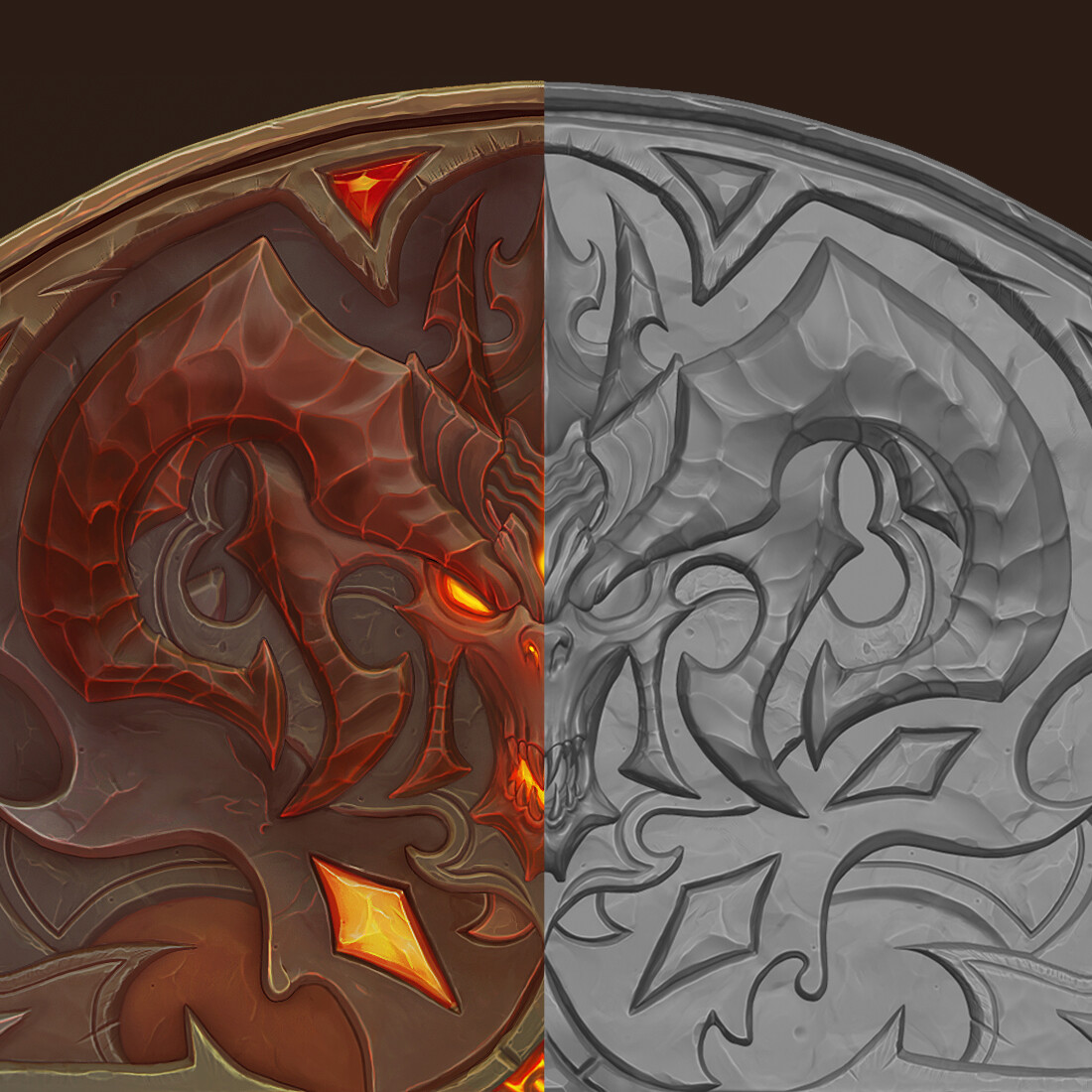 ArtStation - Diablo 3 Floor Texture - fan art