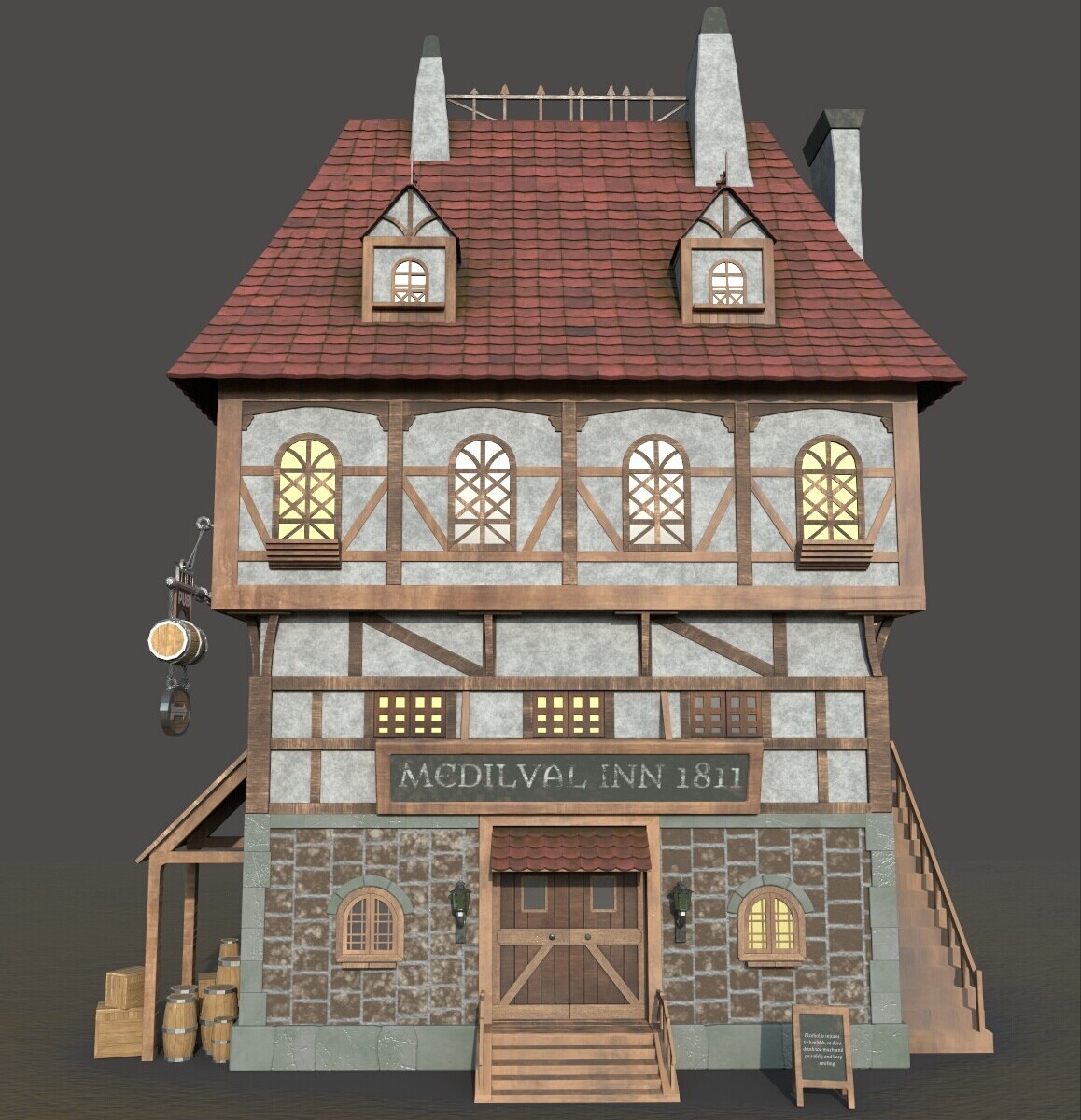 ArtStation - Set Modelling