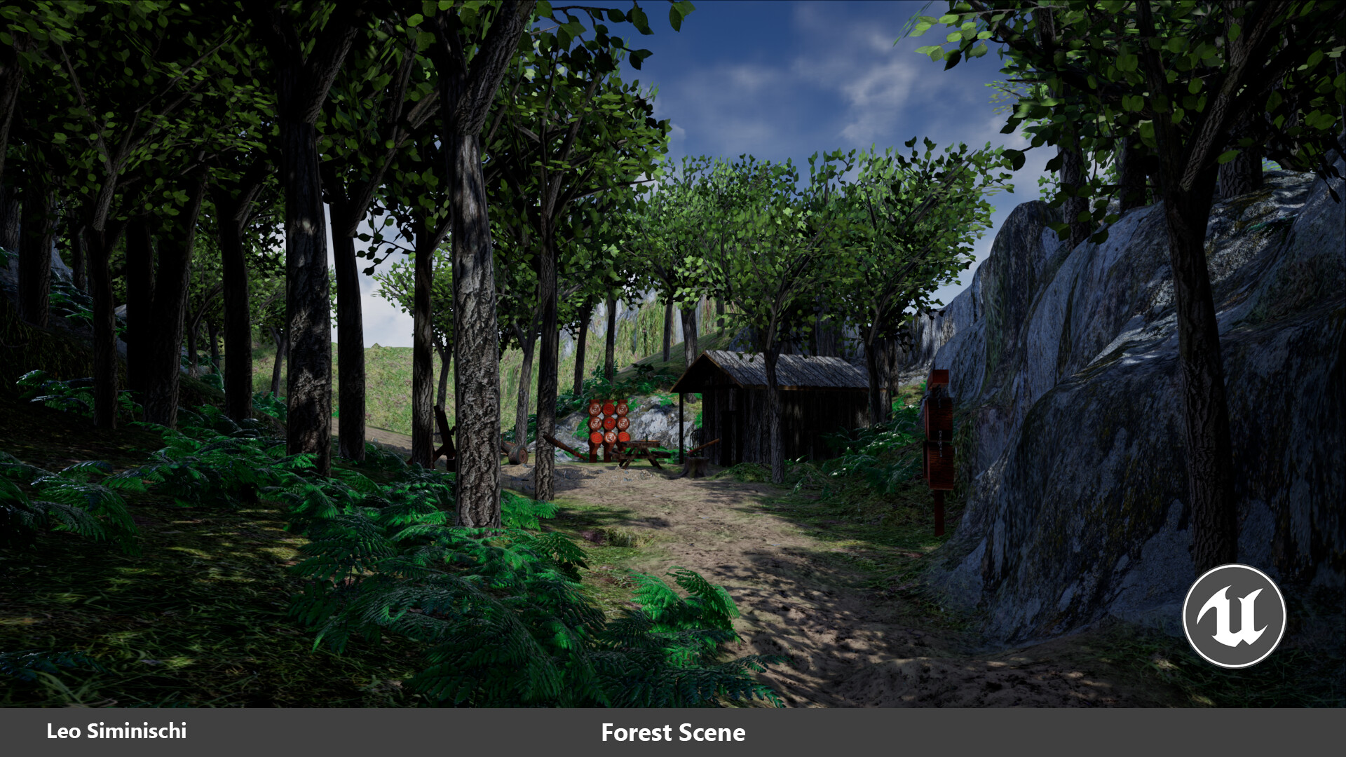 ArtStation - Target Practice Cabin