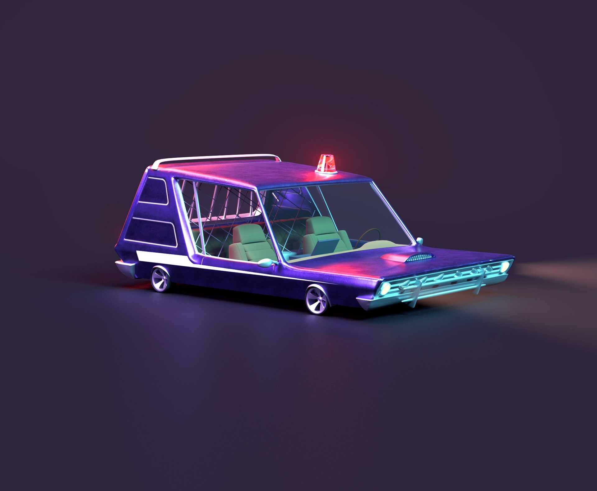 ArtStation - UNDERCOVER COP CAR