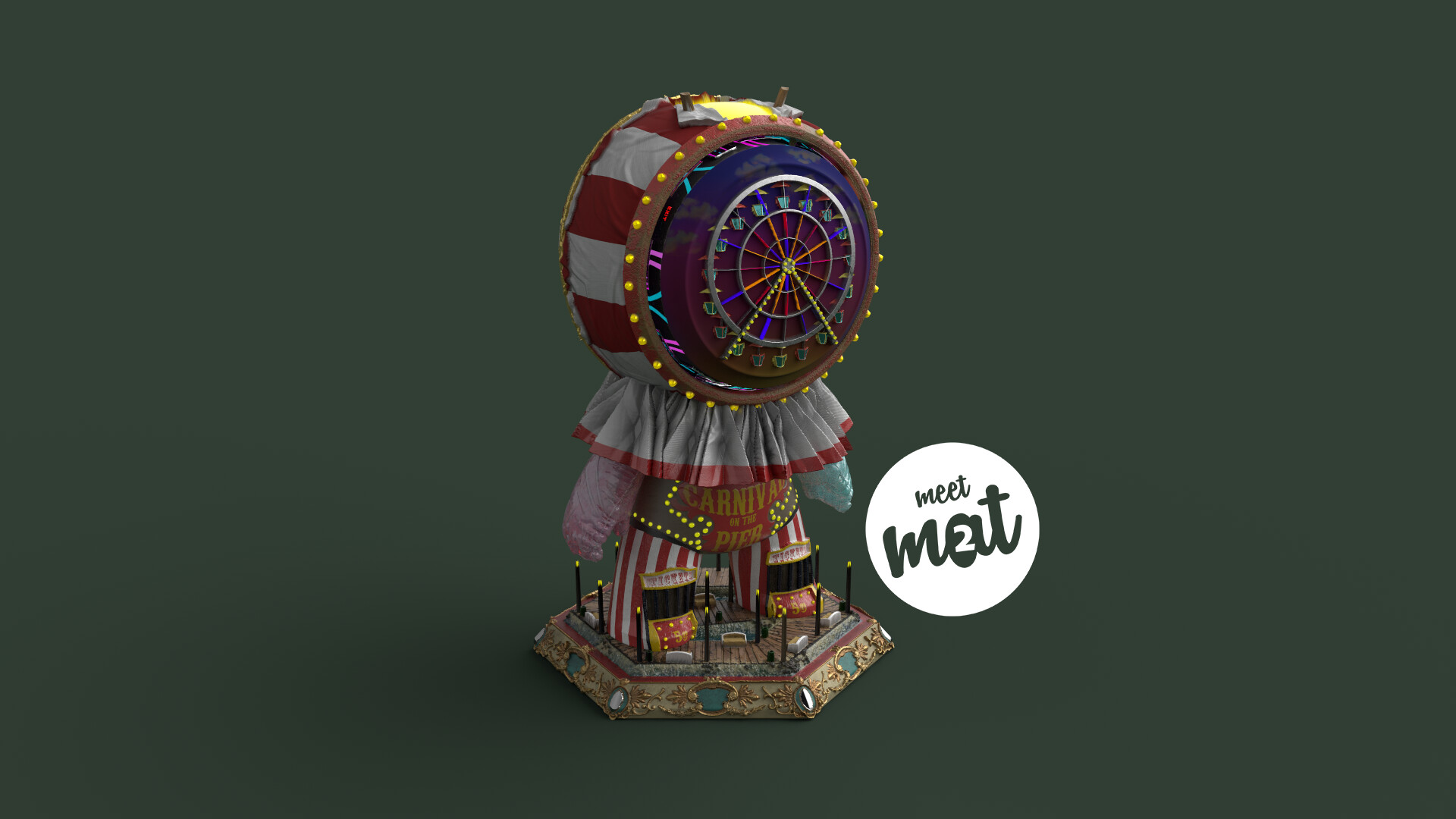 ArtStation - Meet Mat at the Carnival on the Pier