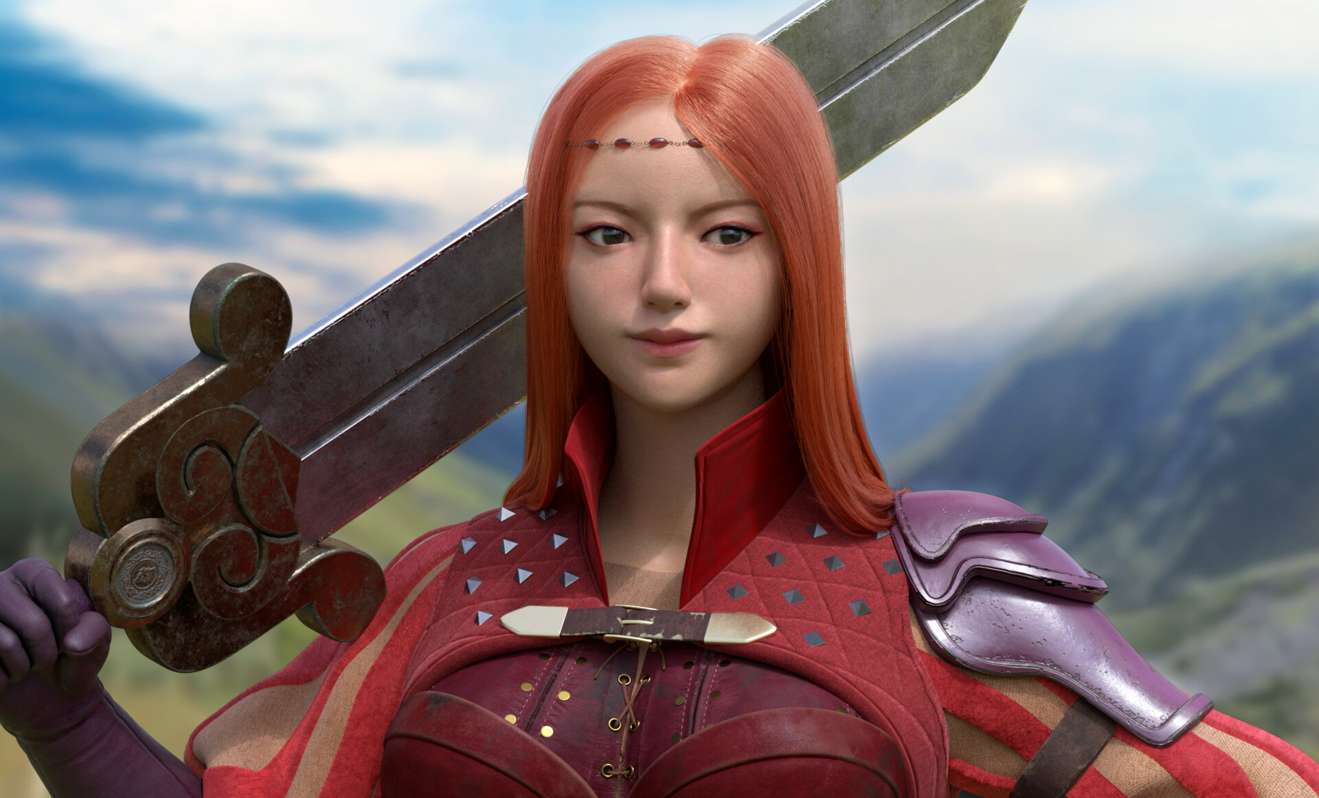 ArtStation - Scarlet Knight