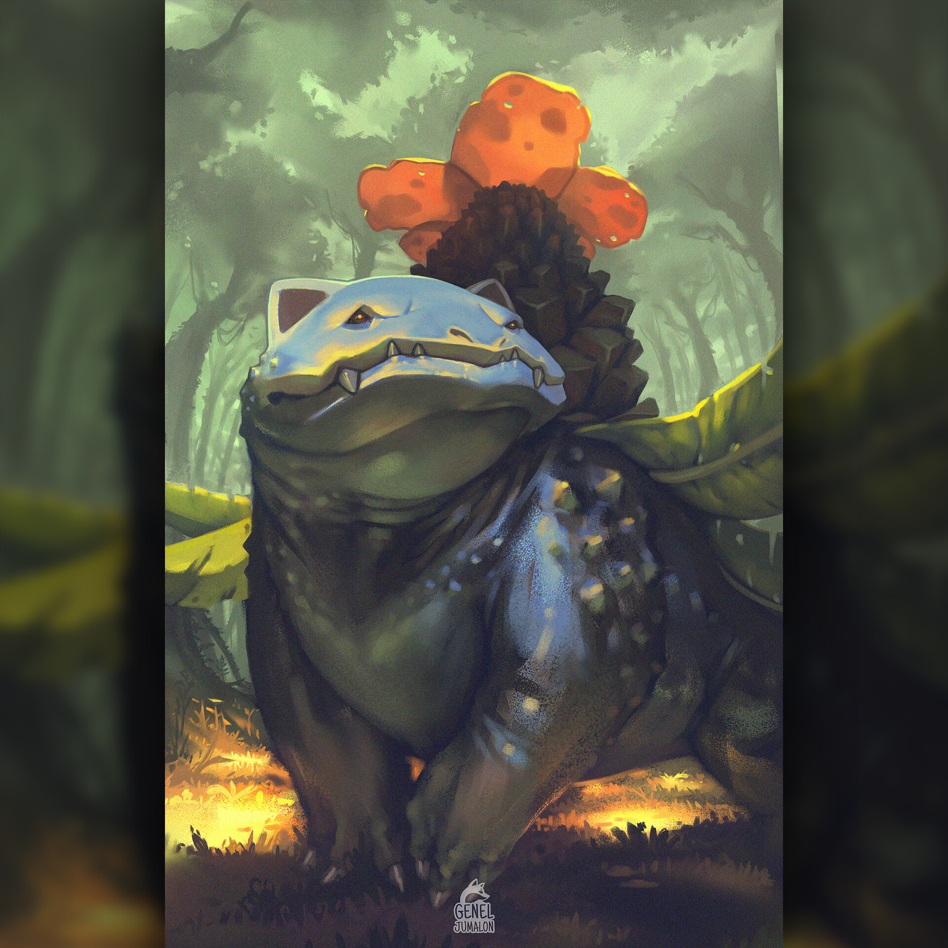 ArtStation - Pokemon - Venusaur
