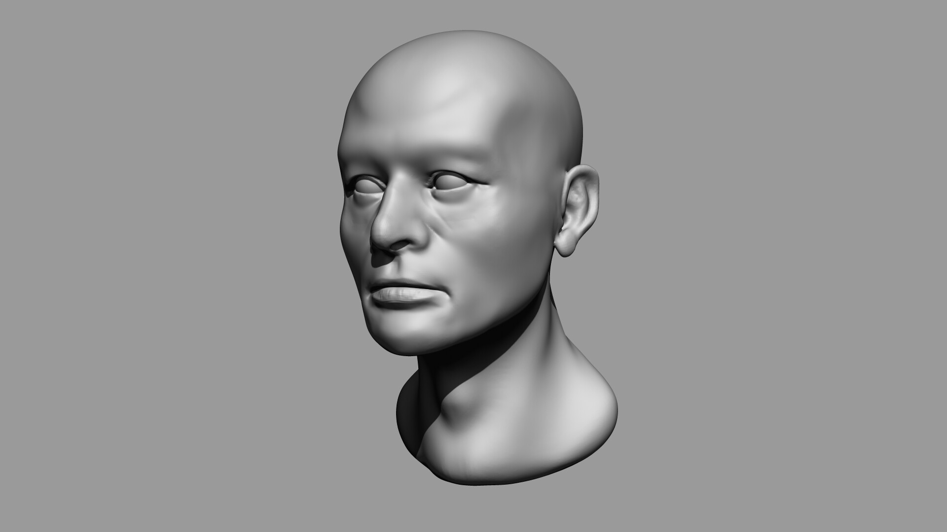 ArtStation - Zbrush Sculpt - Man head