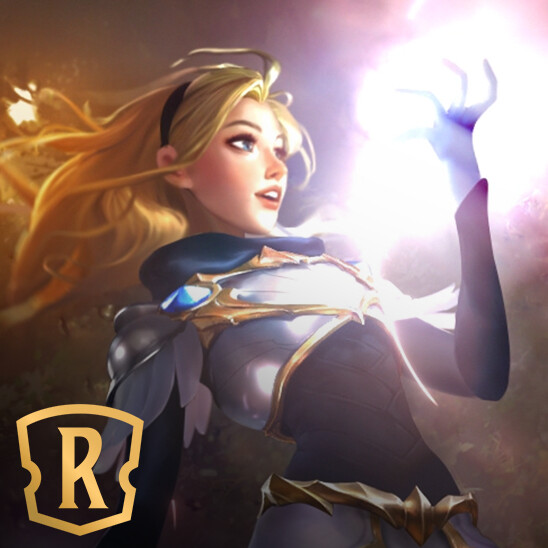 ArtStation - Legends of Runeterra - Lux Animated 2.5D Card