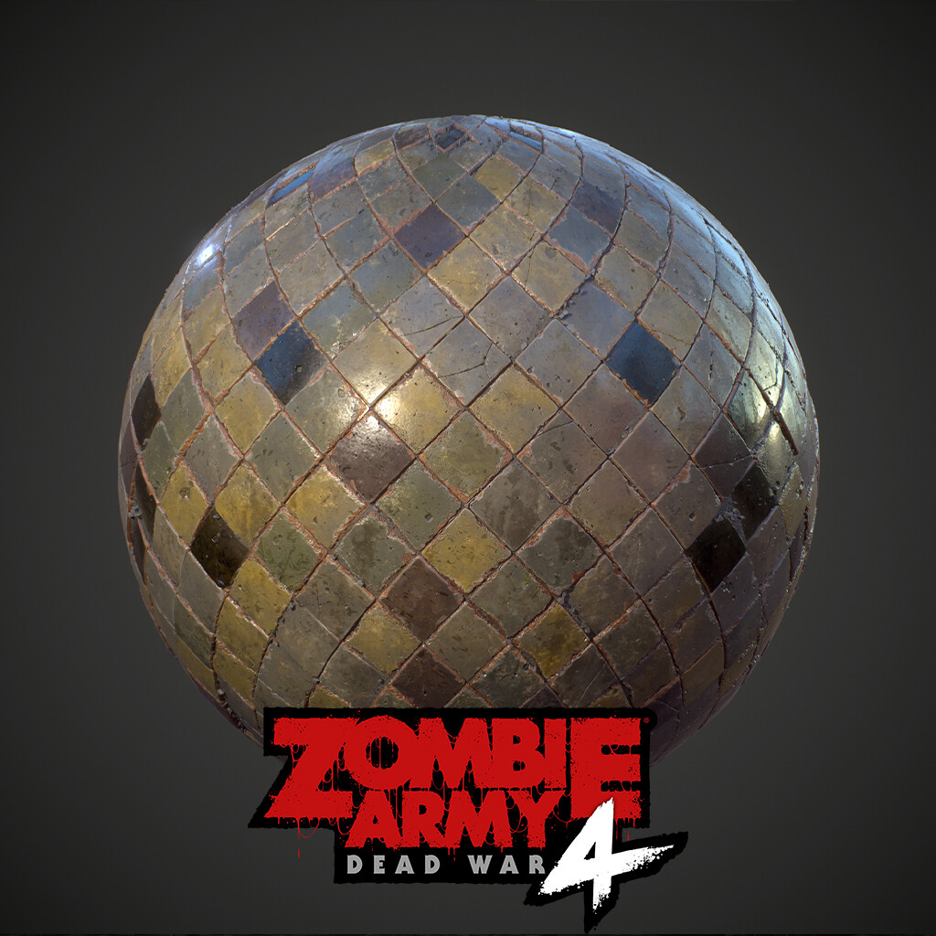 ArtStation - Zombie Army 4 - Venice Substance Materials v.1