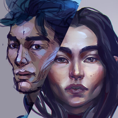 ArtStation - The Andromeda Ryder Twins