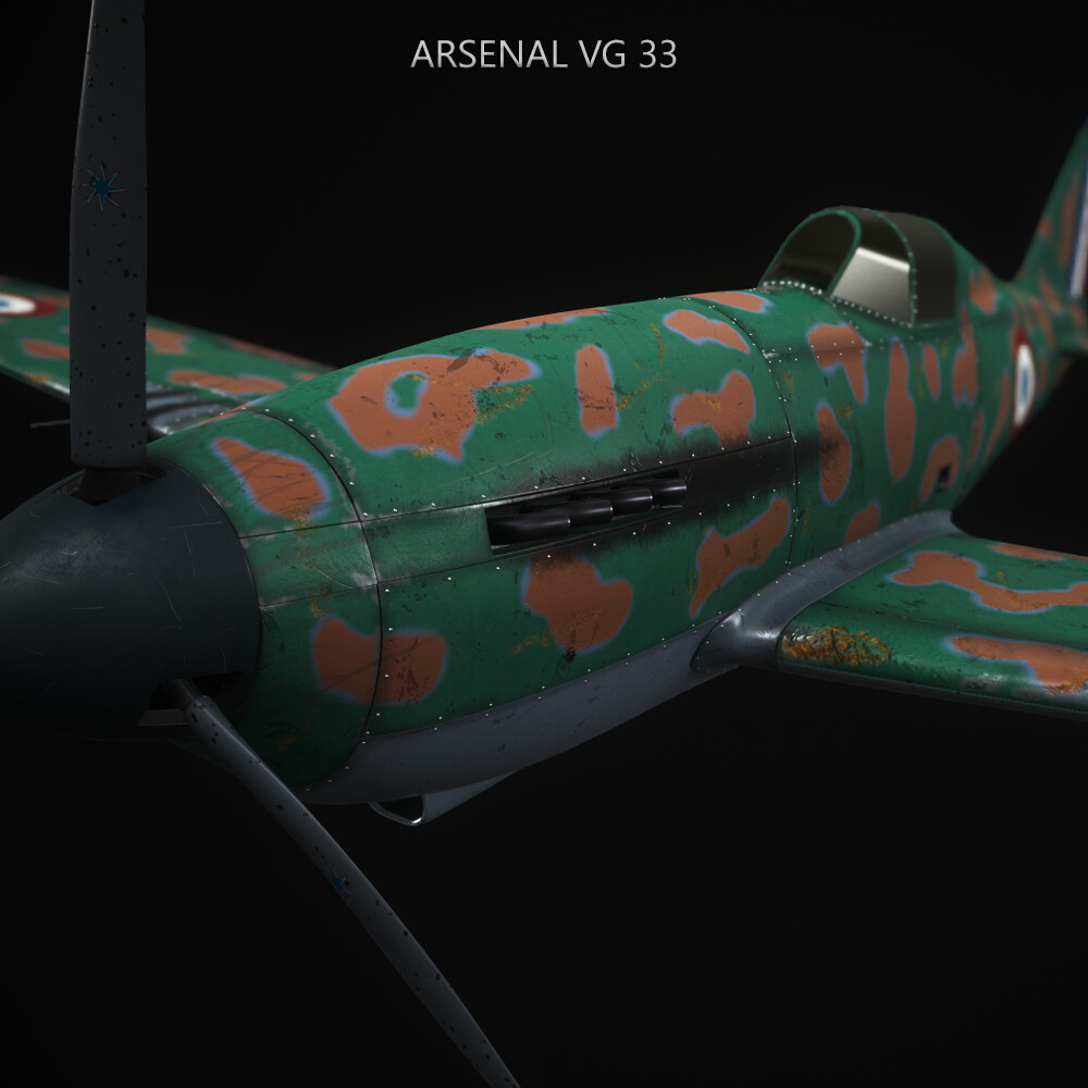 ArtStation - Arsenal VG 33 Aircraft