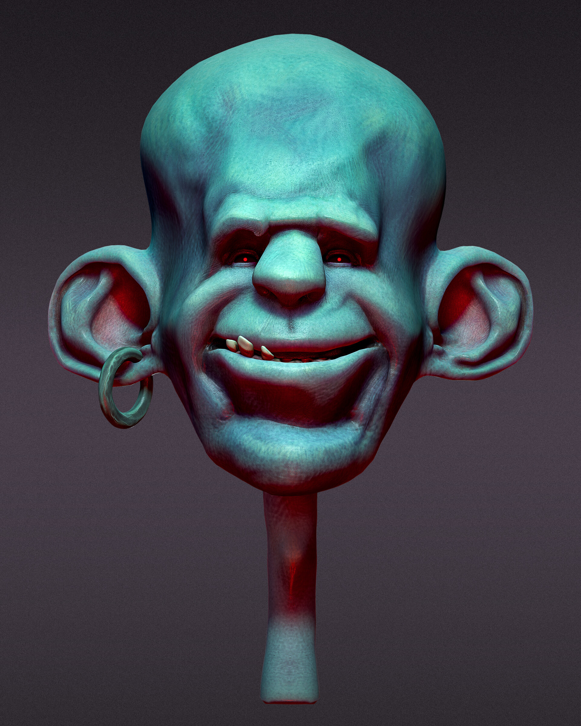 ArtStation - Cartoon Head (II) - Real-time