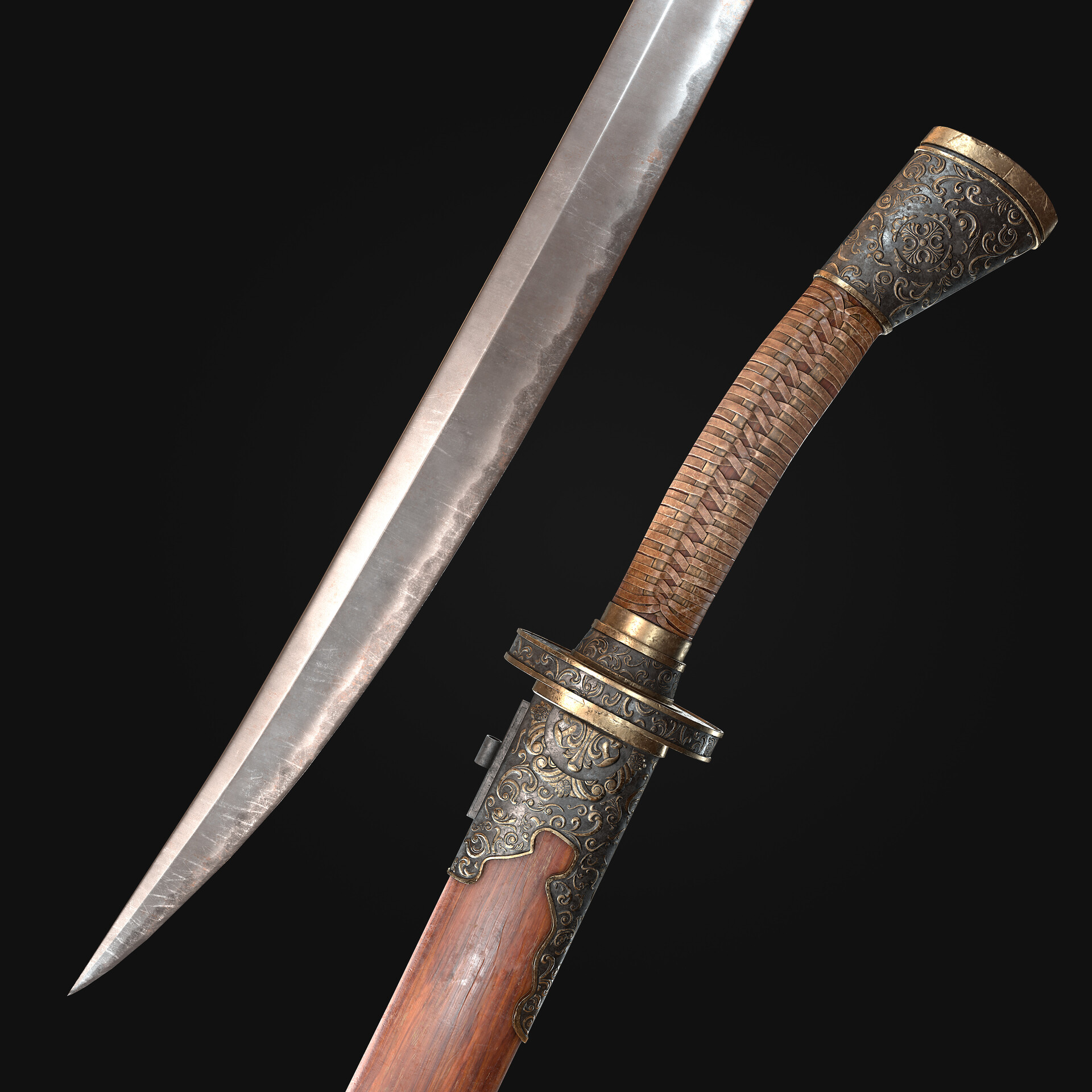 ArtStation - Dao - Chinese Sword