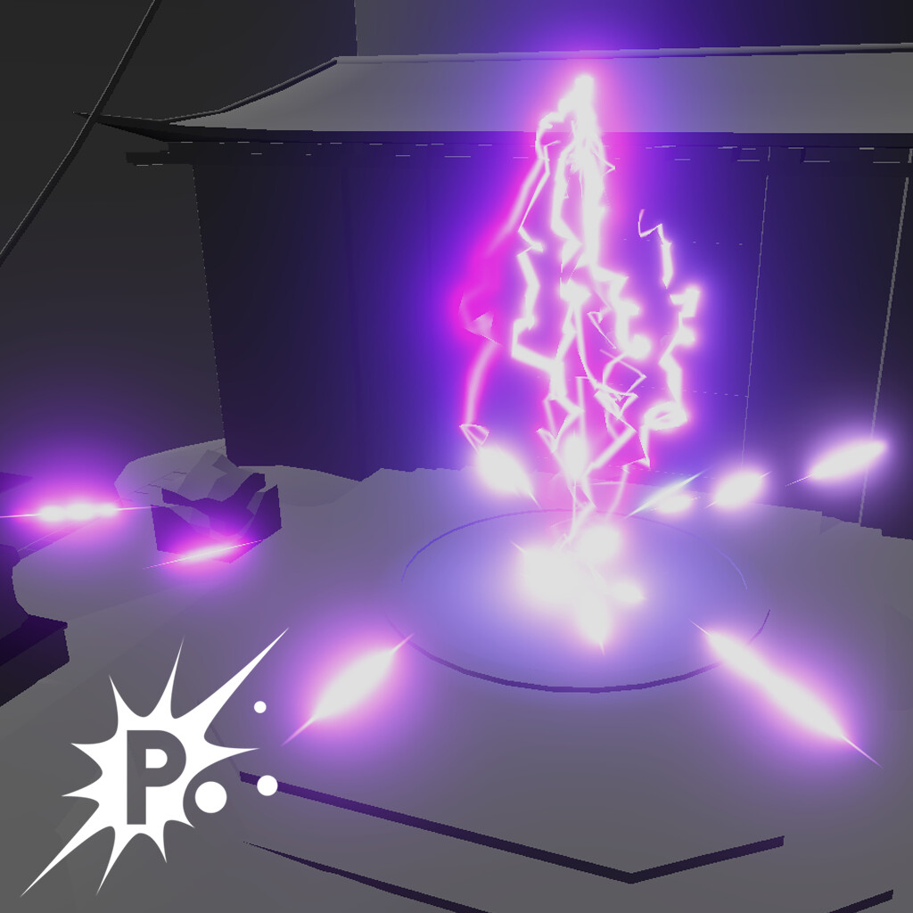 ArtStation - Lightning Attack VFX