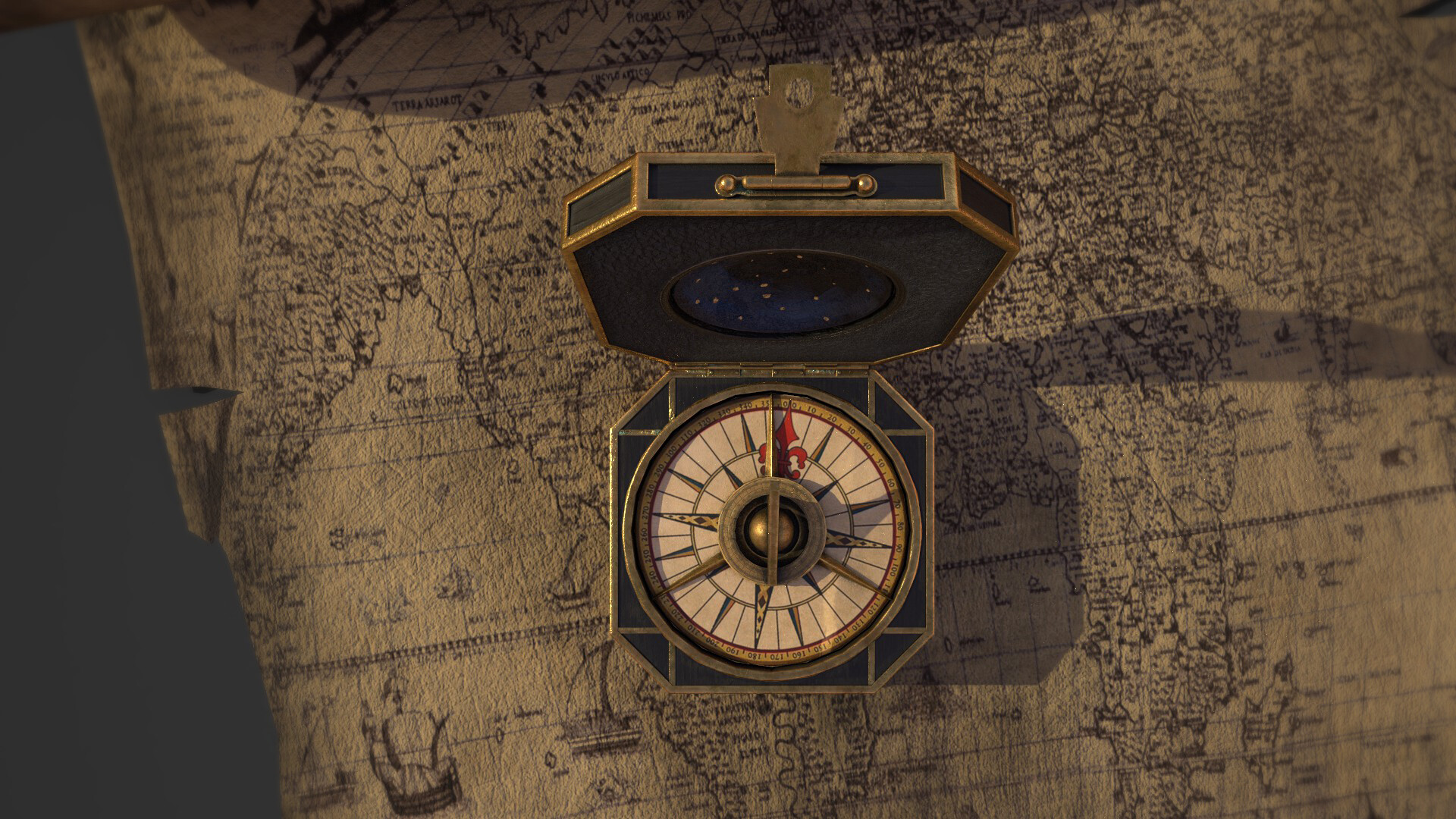 ArtStation - The Captain's Compass