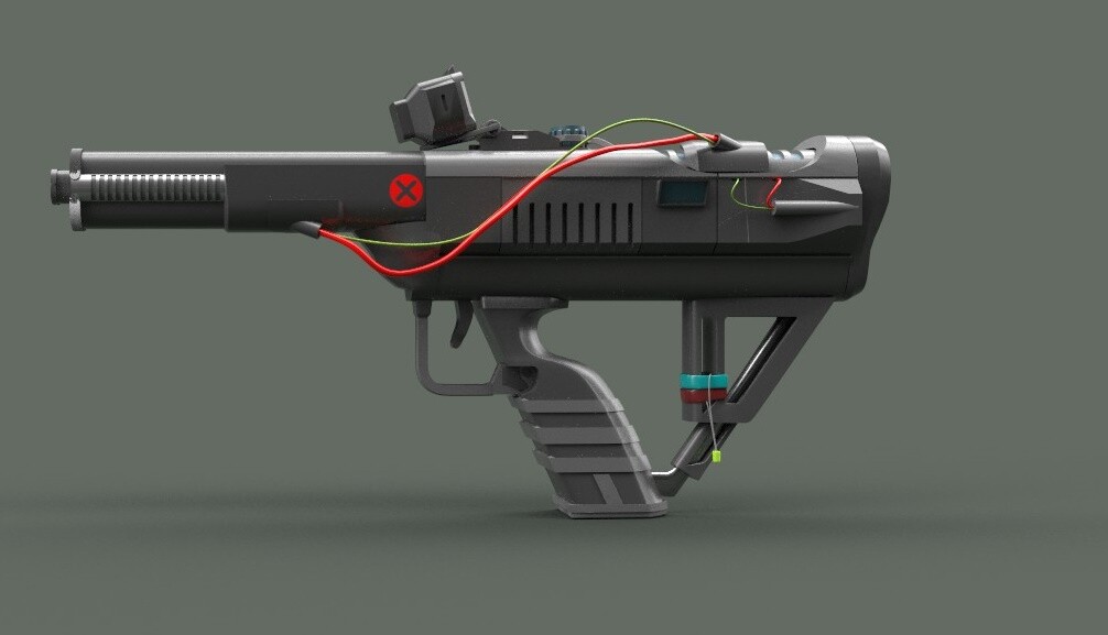 ArtStation - Cyberpunk 2077 gun