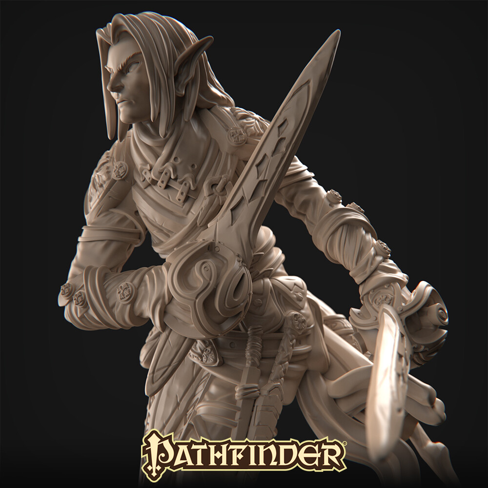 ArtStation - Elf Ranger - Pathfinder