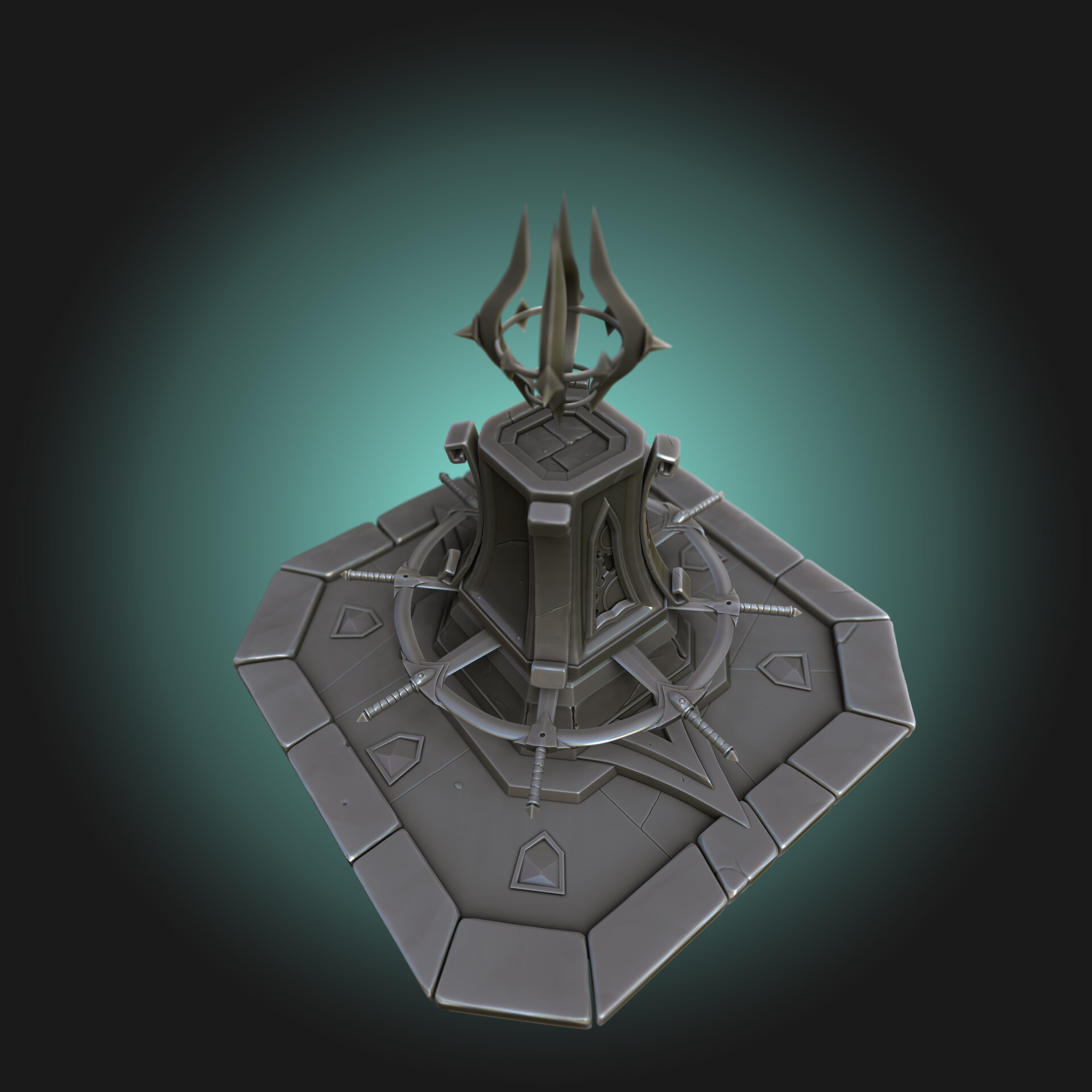 ArtStation - Towers Of Doom Altar Sculpt