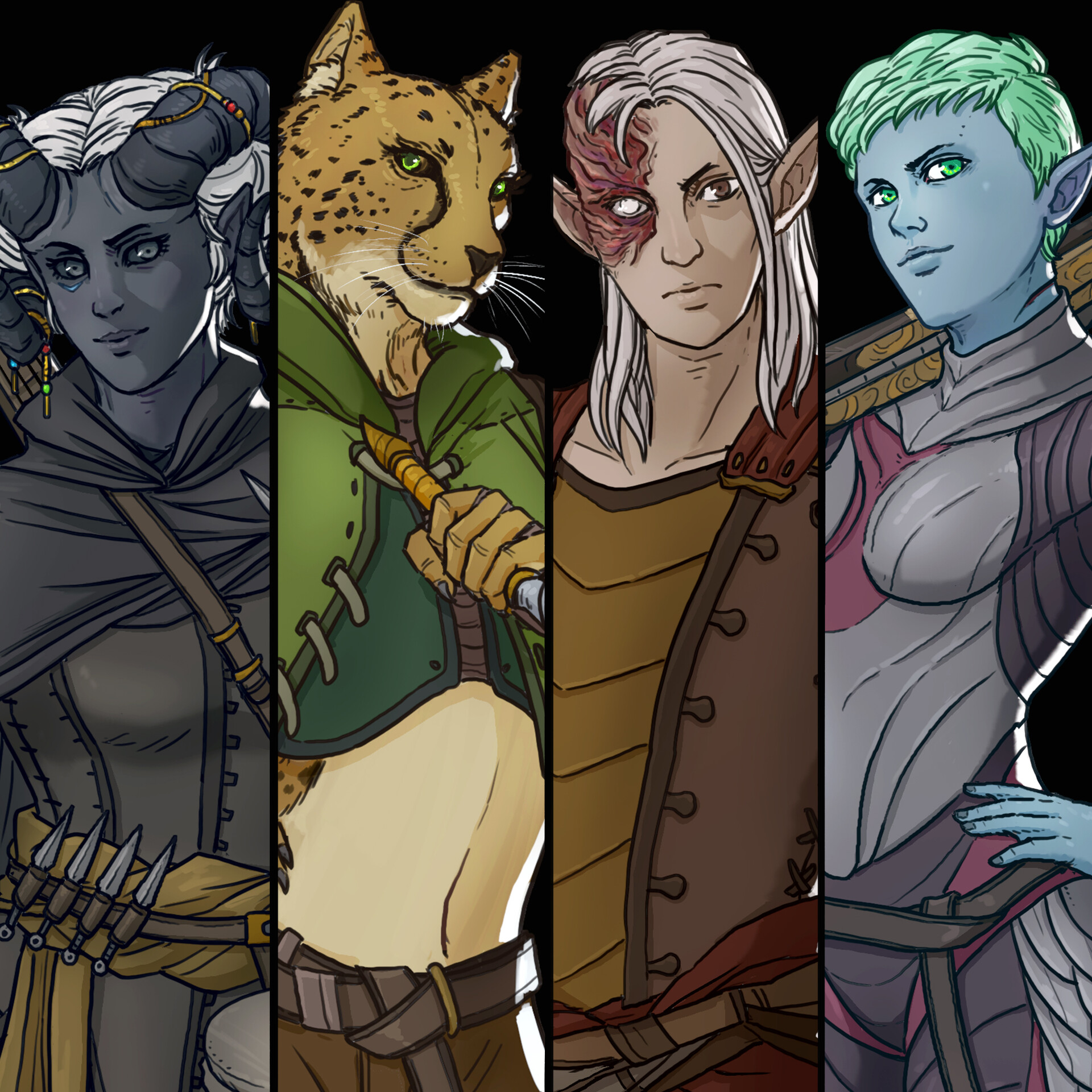 ArtStation - RPG Character Set 21