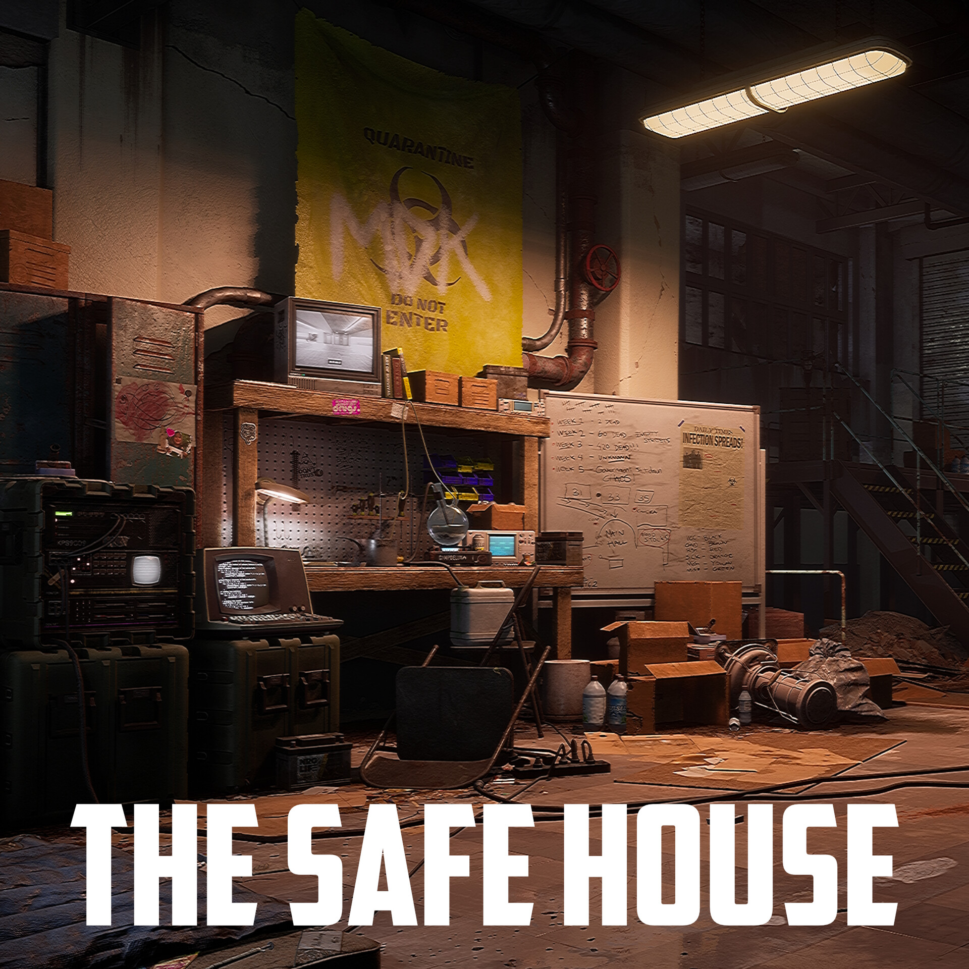 ArtStation - Survivor's Safe House (UE4)