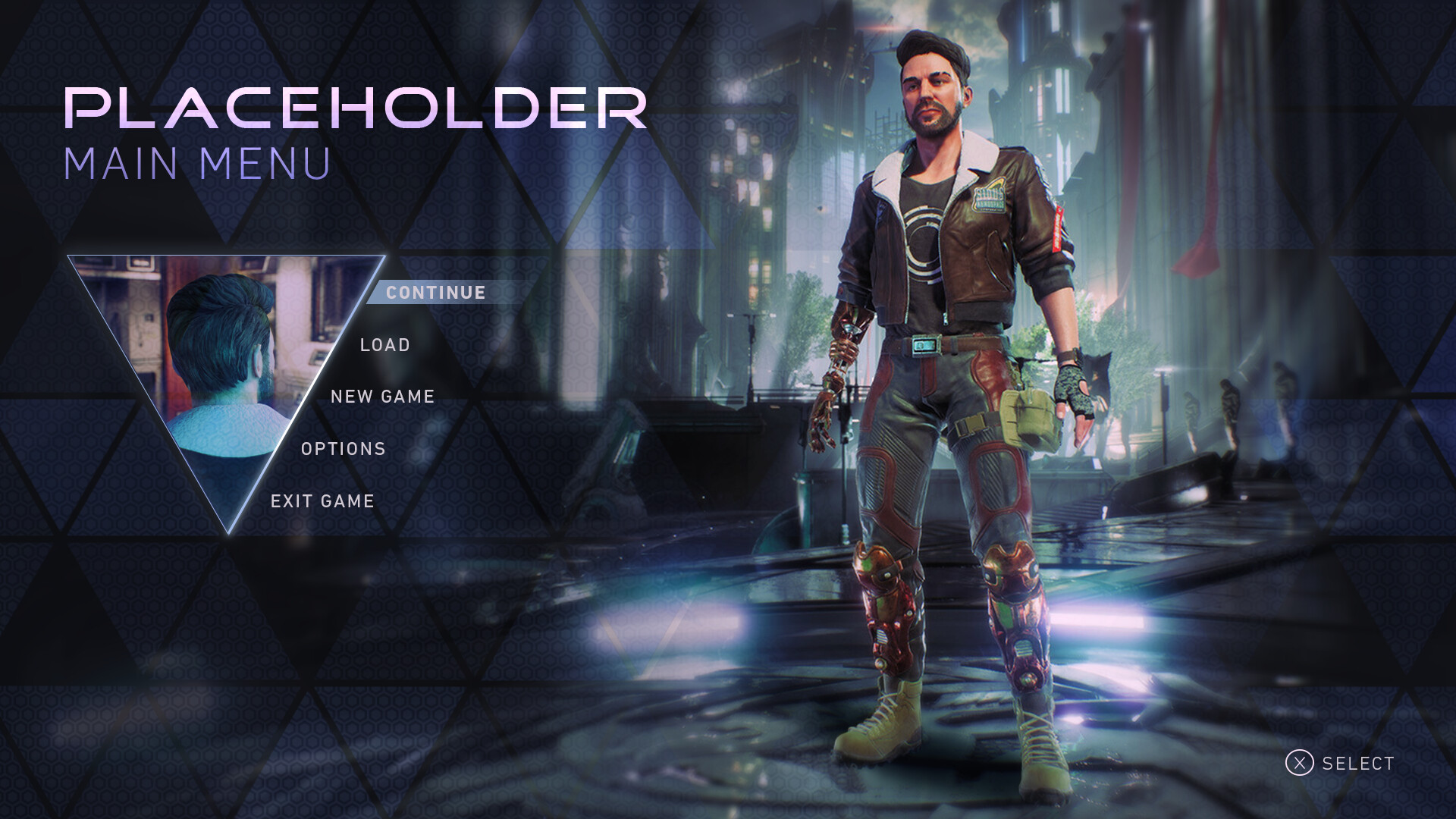 ArtStation - Sci Fi RPG UI.