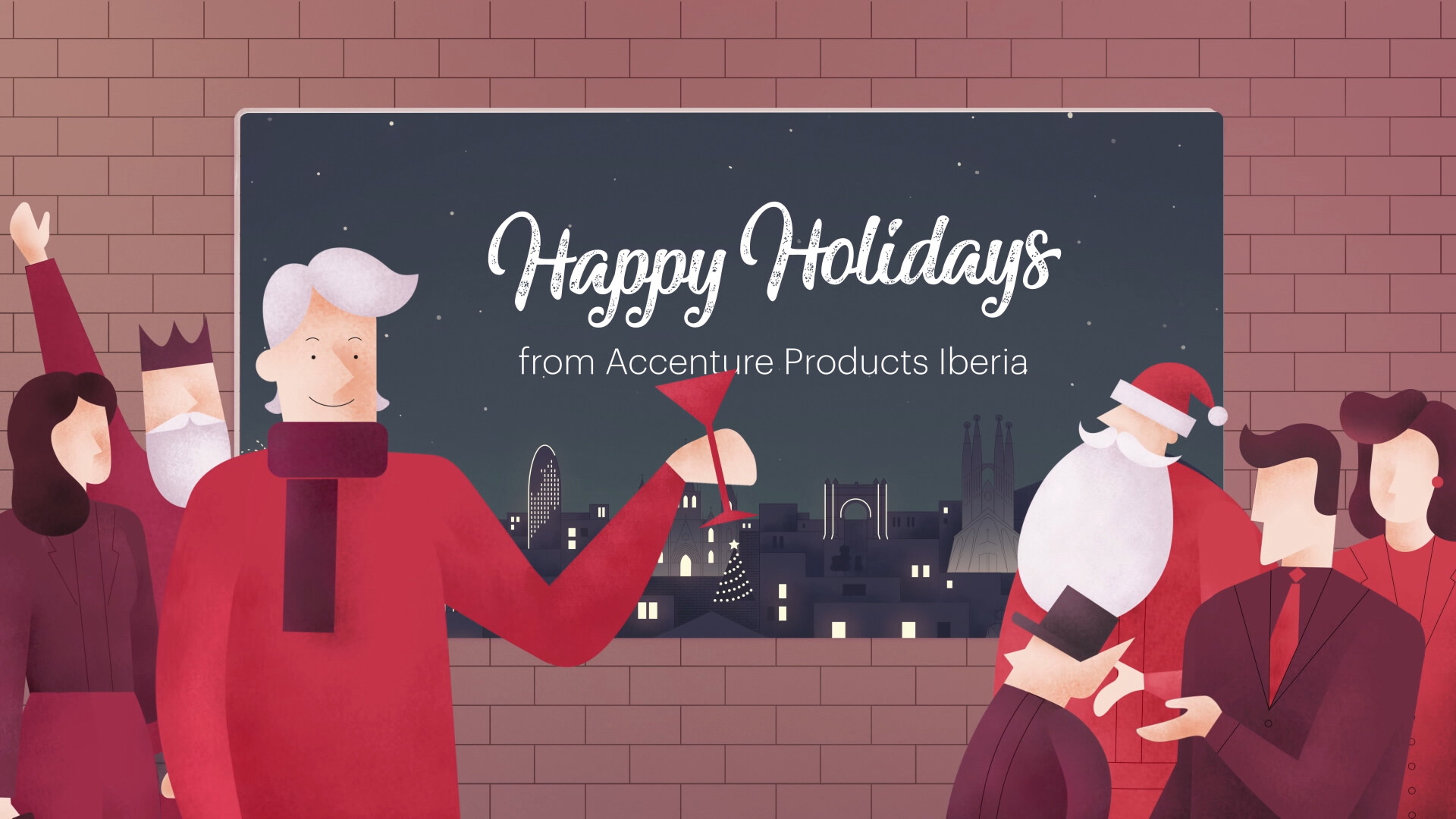 ArtStation - ACCENTURE Xmas 2017