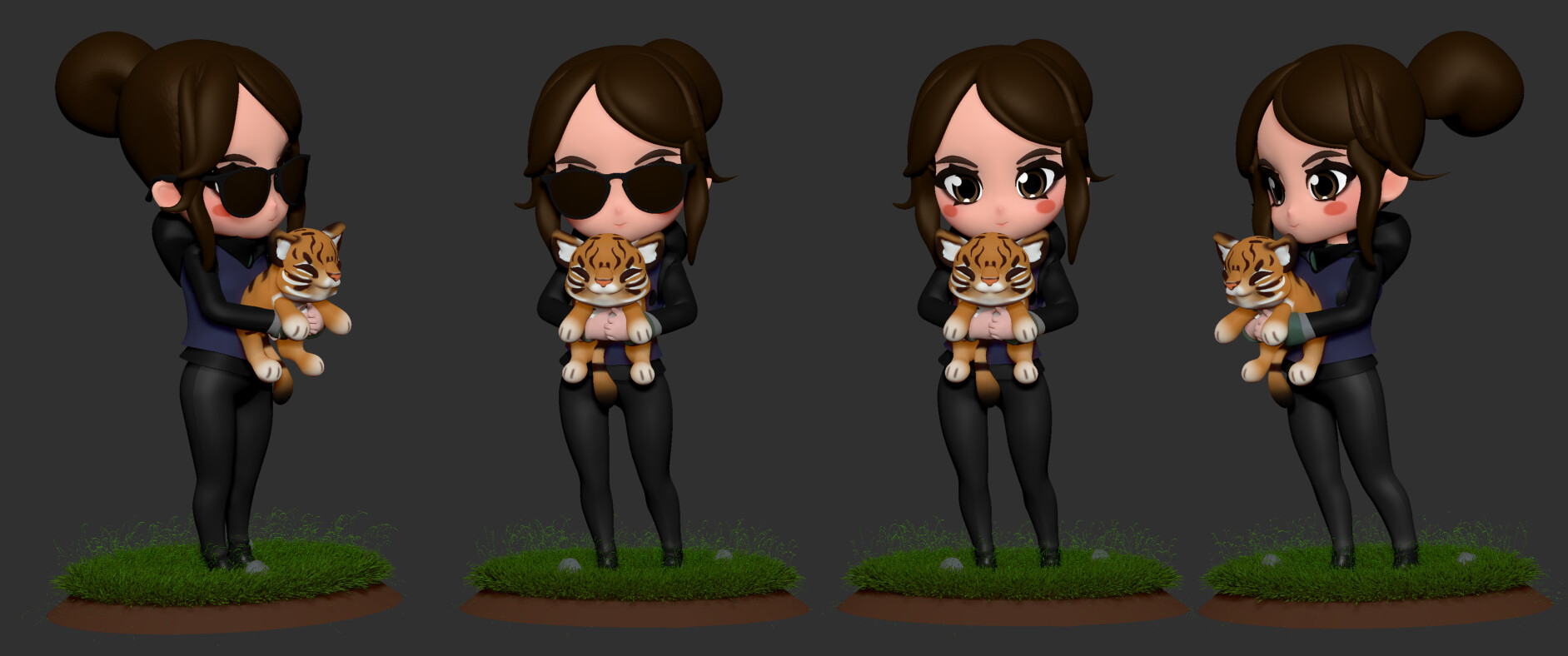 ArtStation - Chibi girl