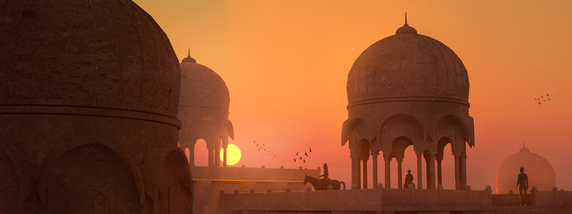 ArtStation - Sunset Temple