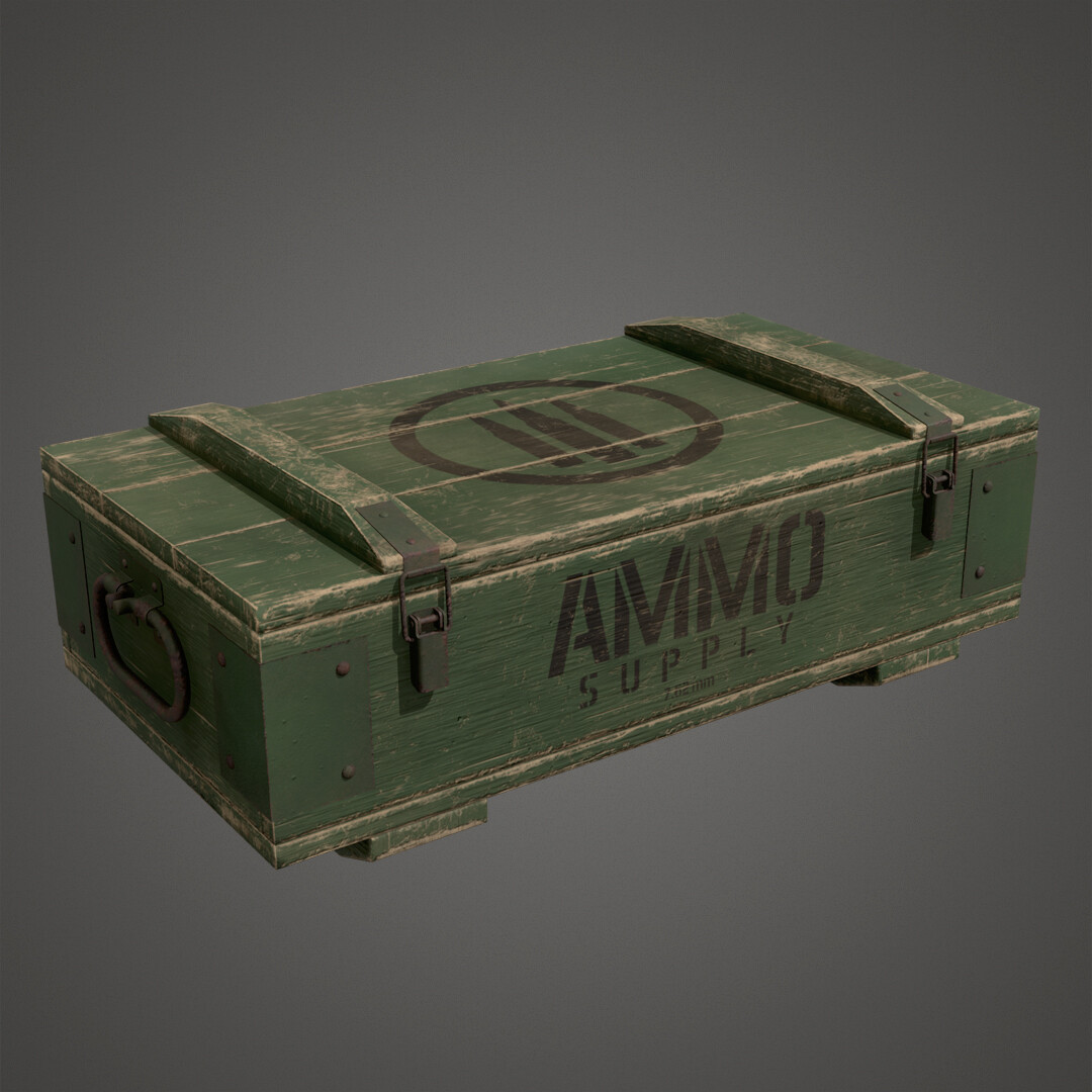 ArtStation - Army Supply Box