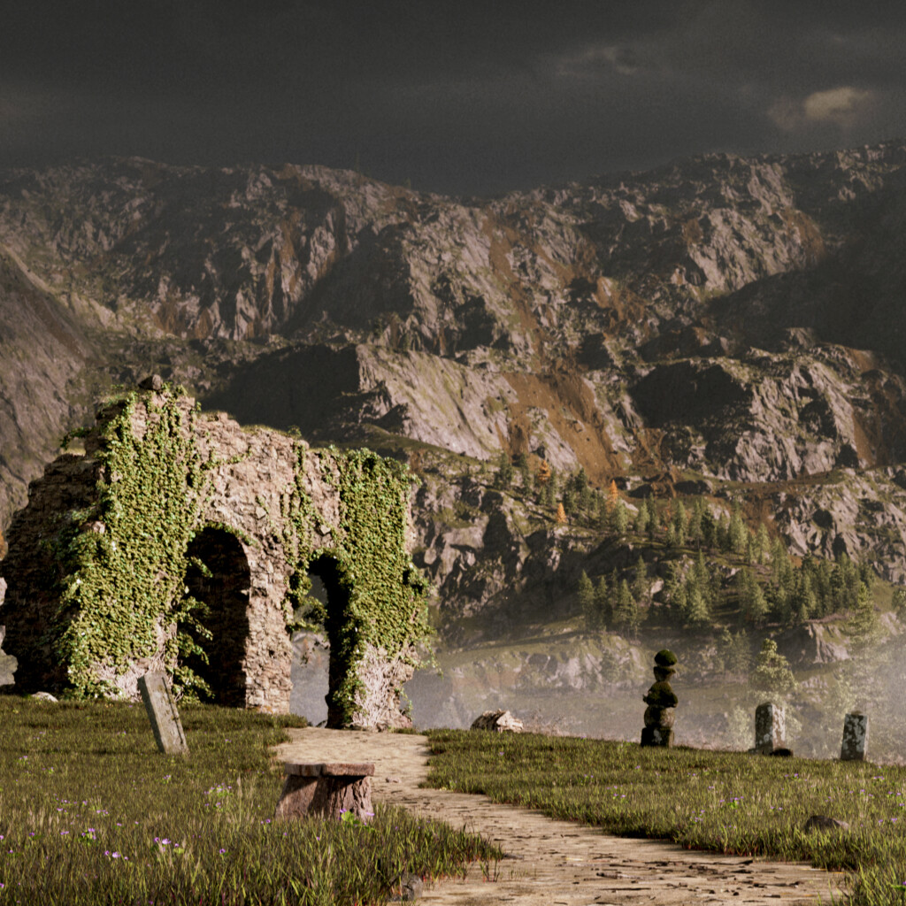 ArtStation - Resting place