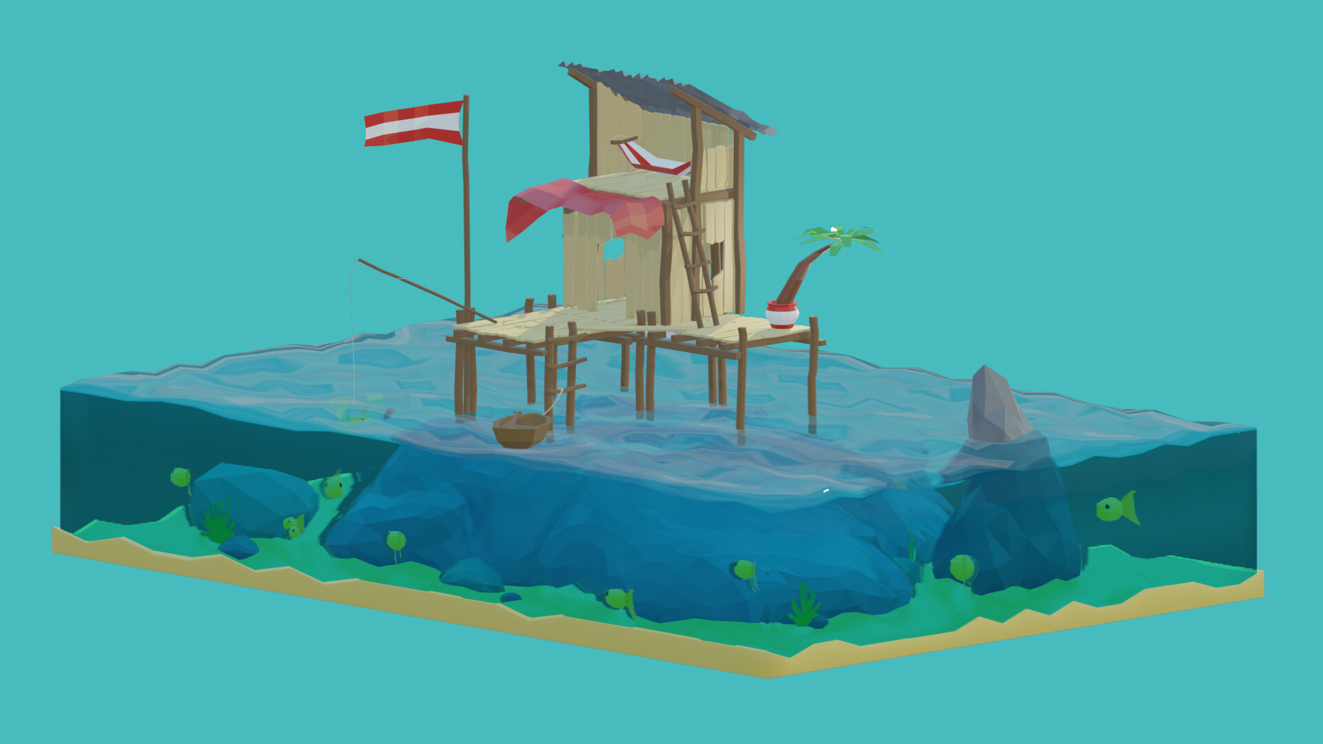 ArtStation - Sea Shack