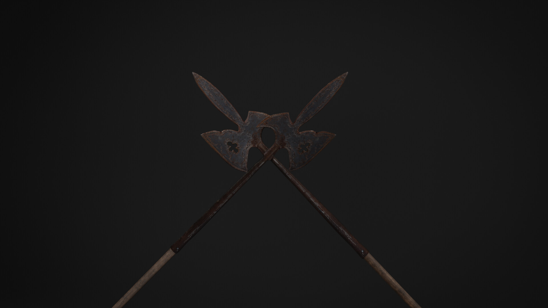 ArtStation - Photoscanned Halberd