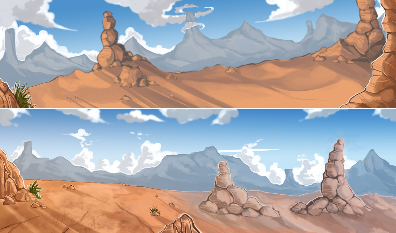 ArtStation - Internship works - Klomp! Animation