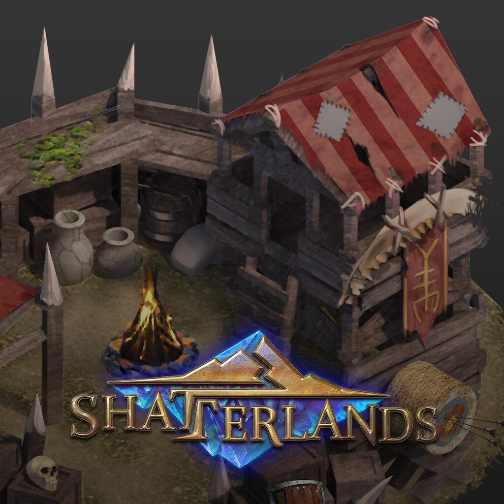 ArtStation - SHATTERLANDS | MAN-MADE POINTS OF INTEREST