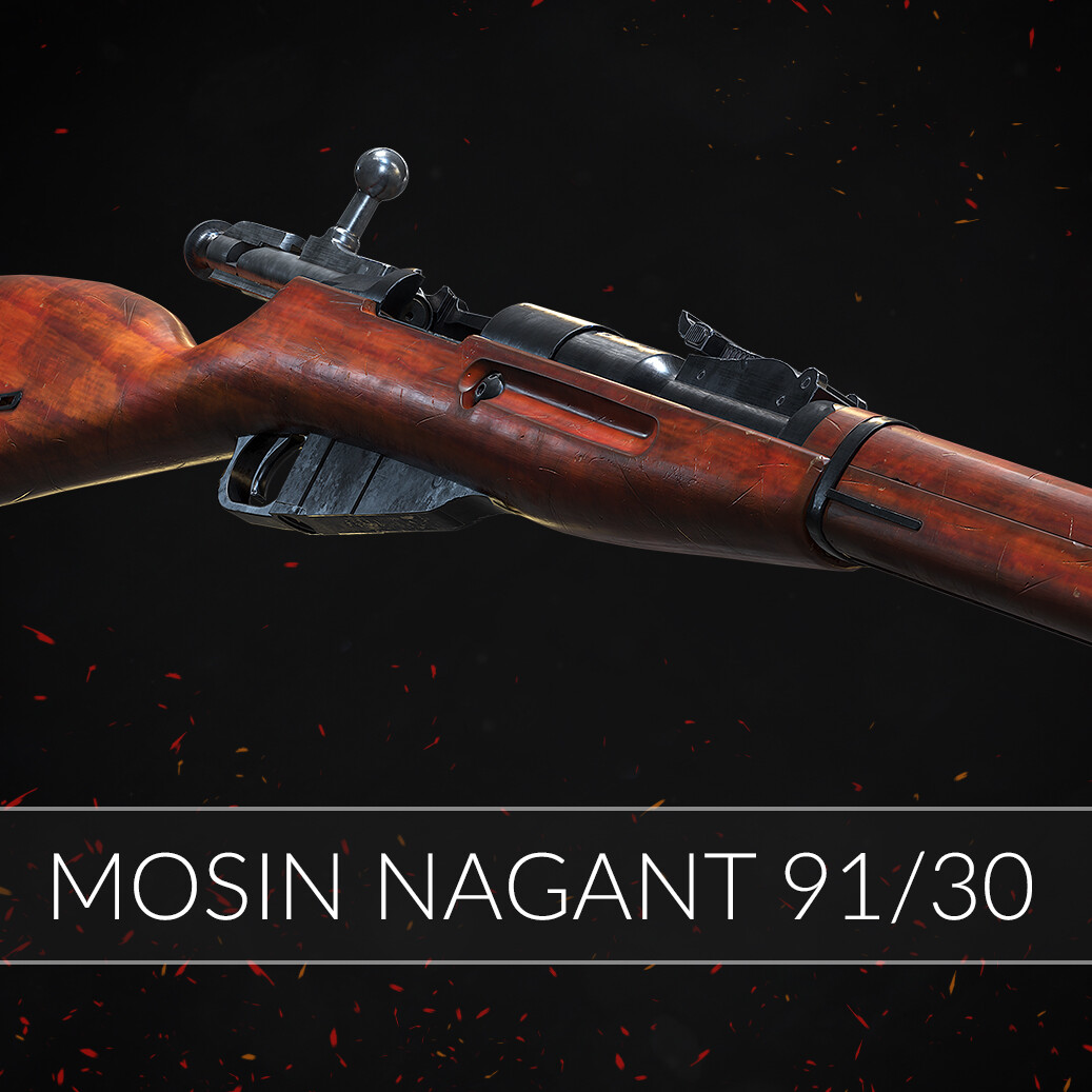 ArtStation - Mosin Nagant 91/30