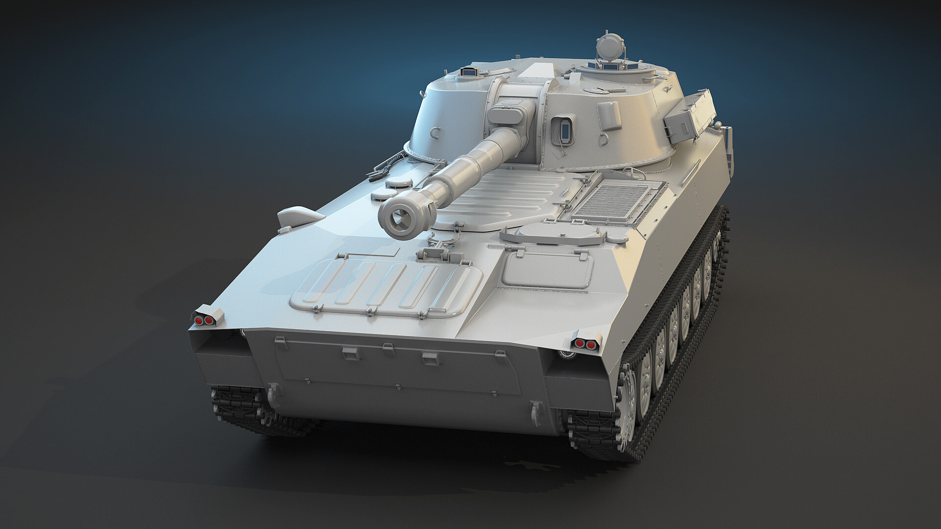 ArtStation - 2S1 Gvozdika High-Poly