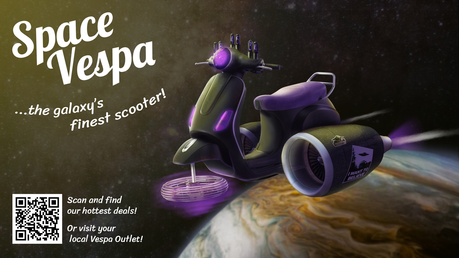 ArtStation - Space Vespa