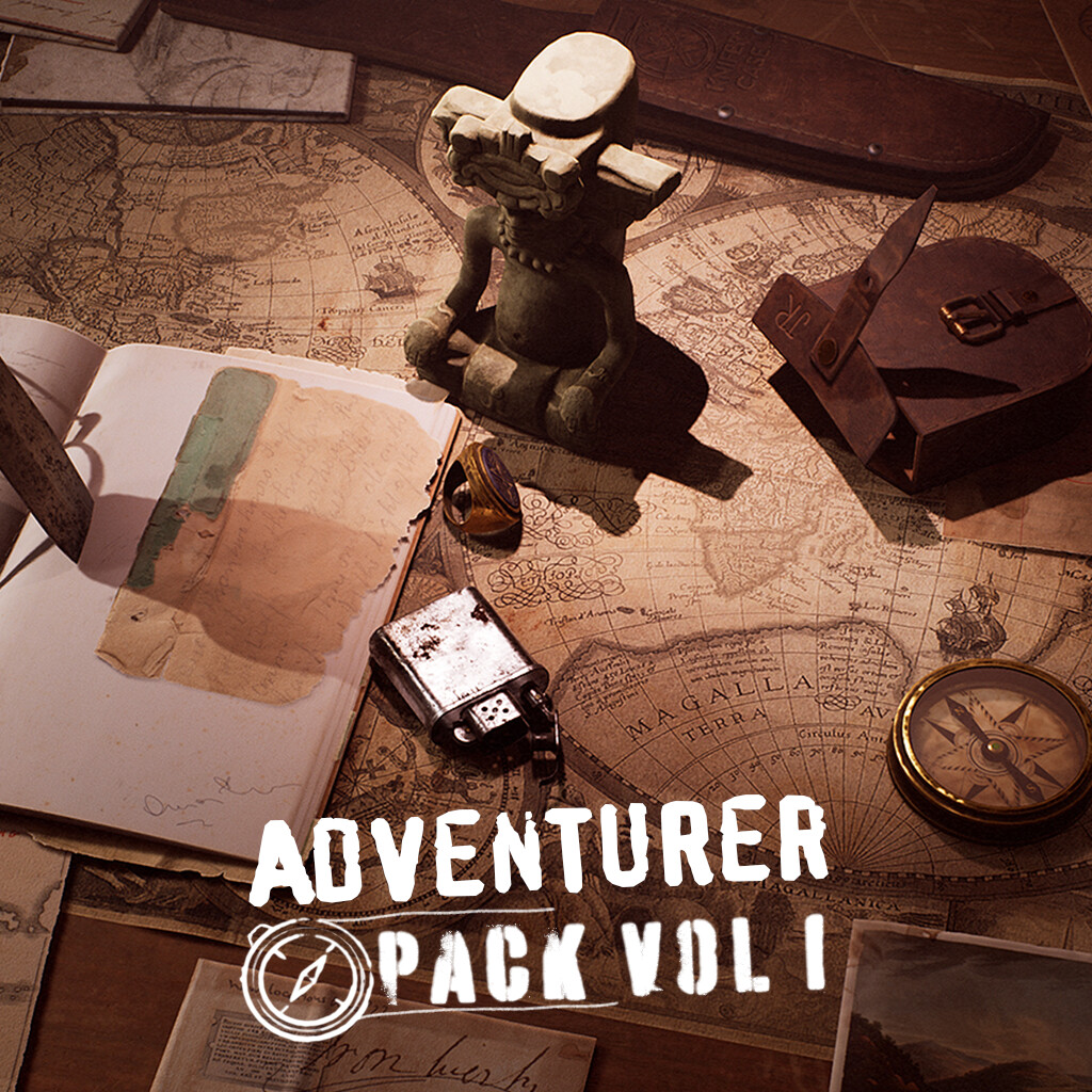 ArtStation - Adventurer Pack Vol I - Scene
