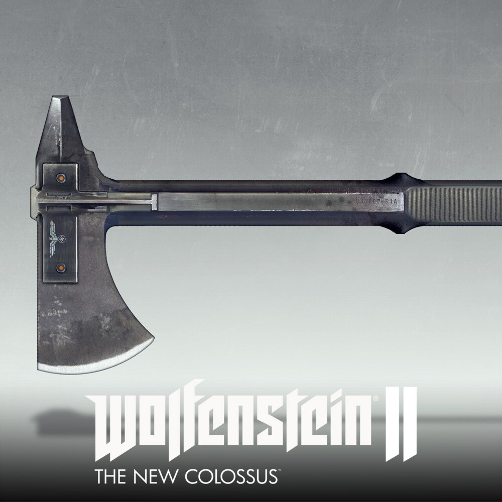 ArtStation - Concept Art Wolfenstein The New Colossus - Nazi hatchet.
