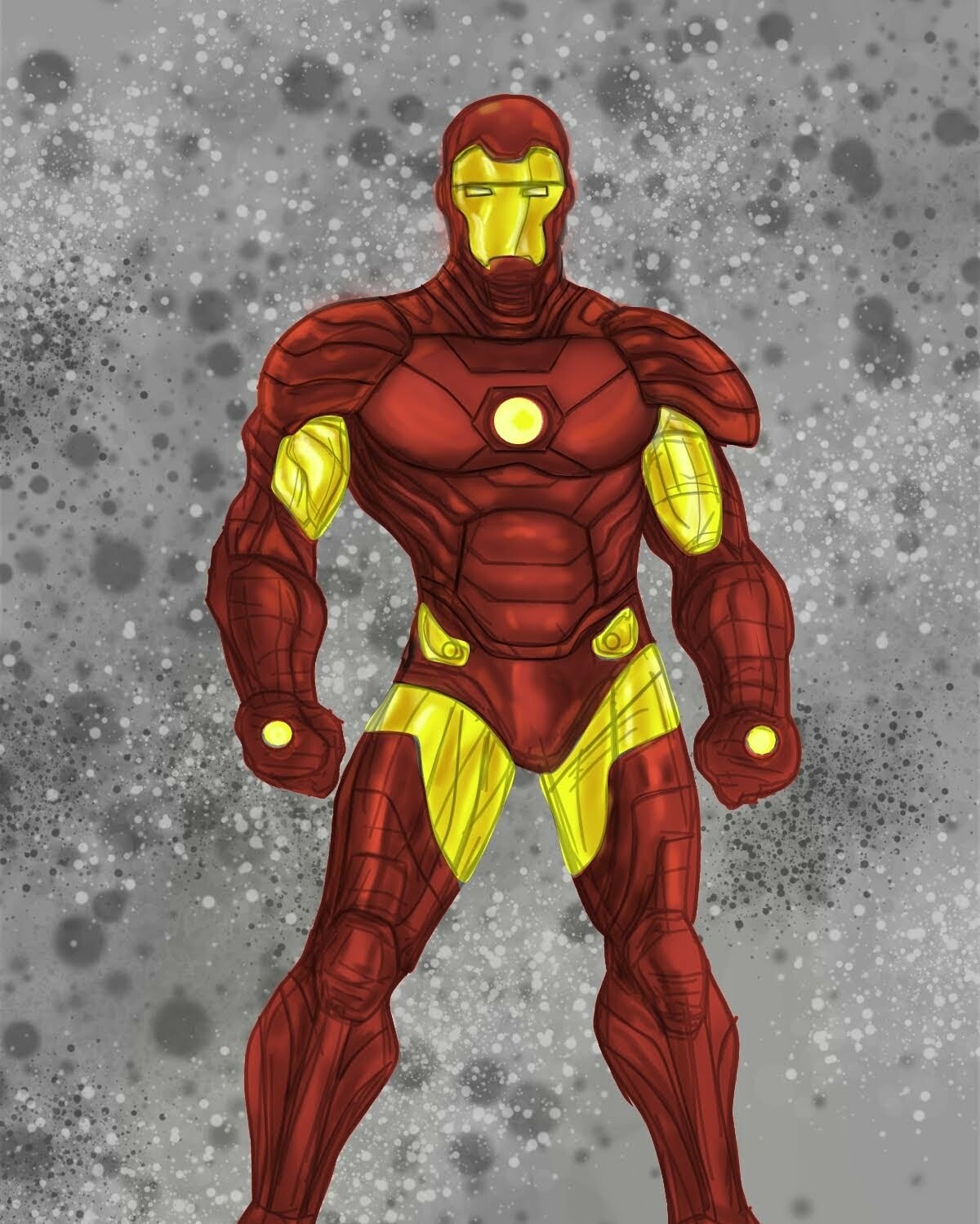 ArtStation - Iron Man work in progress.