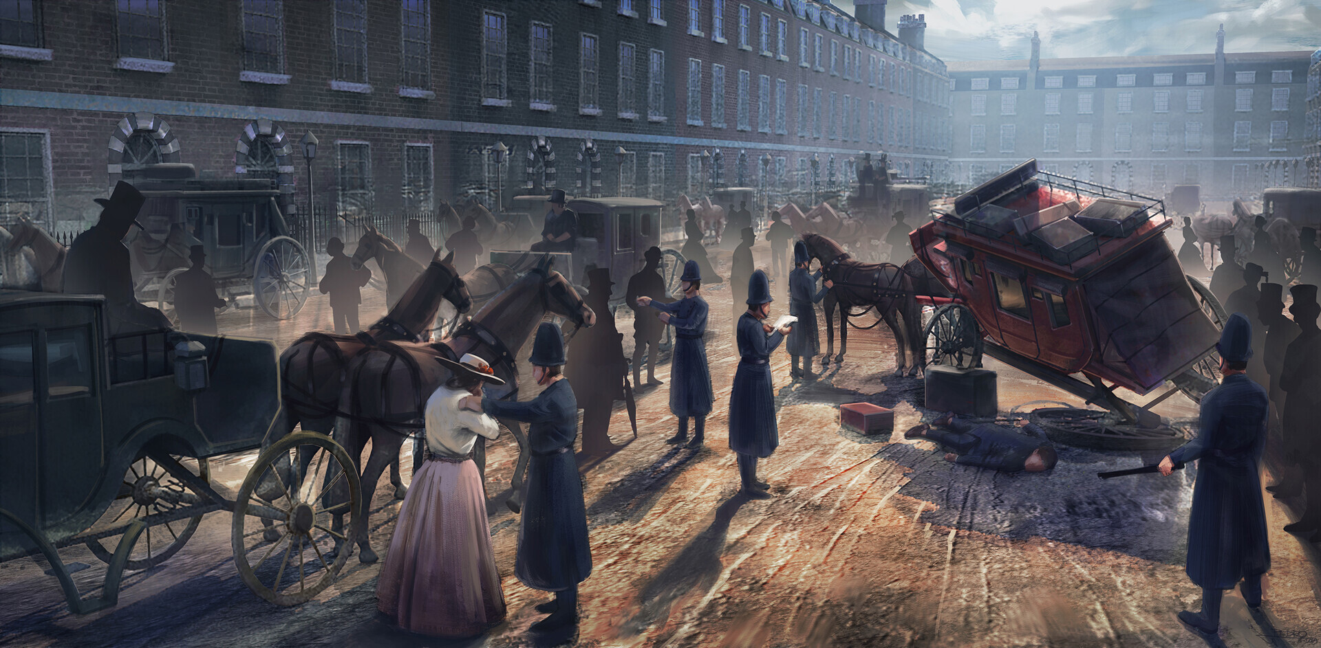 ArtStation - London 1800