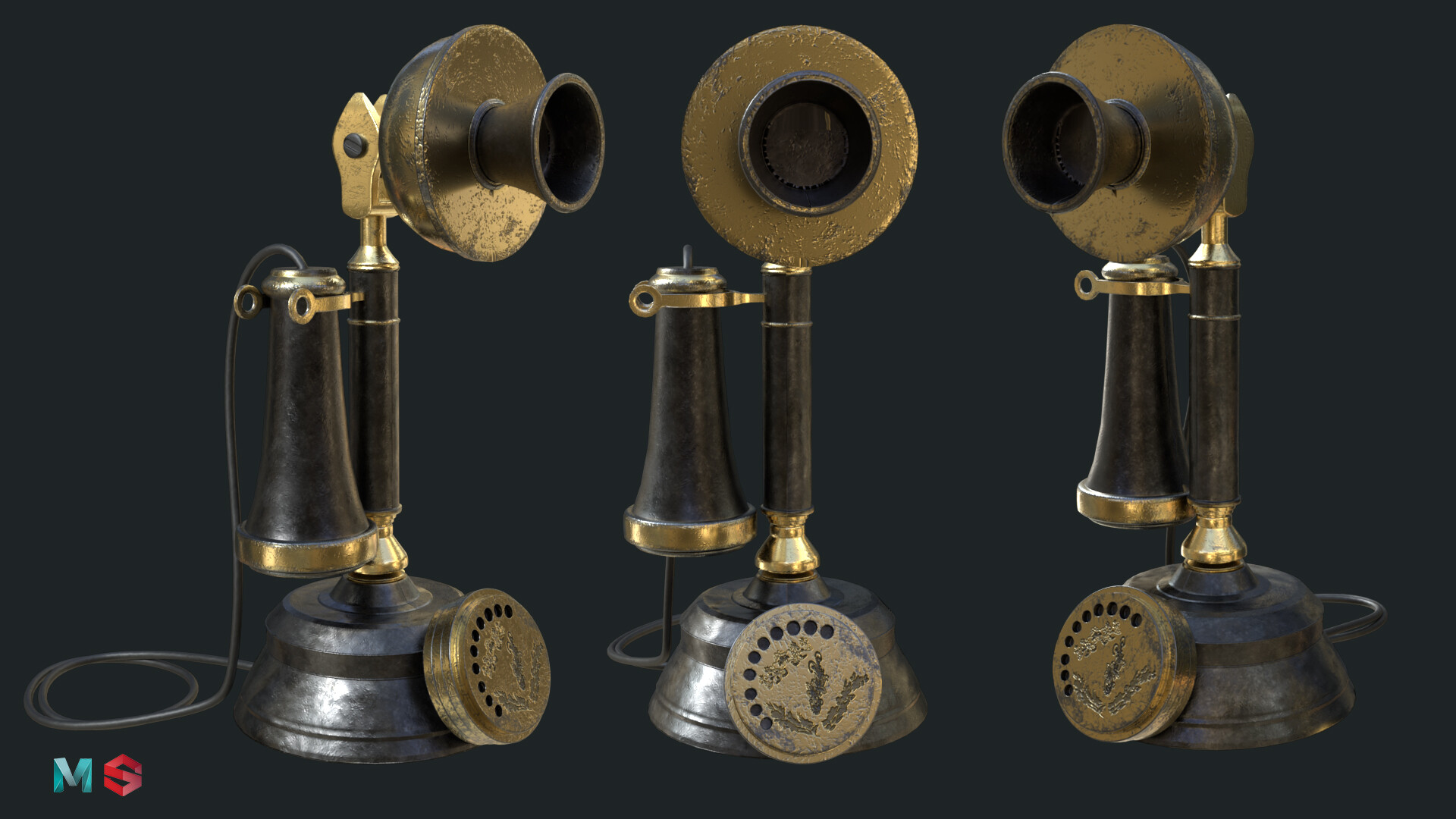 ArtStation - CANDLESTICK PHONE