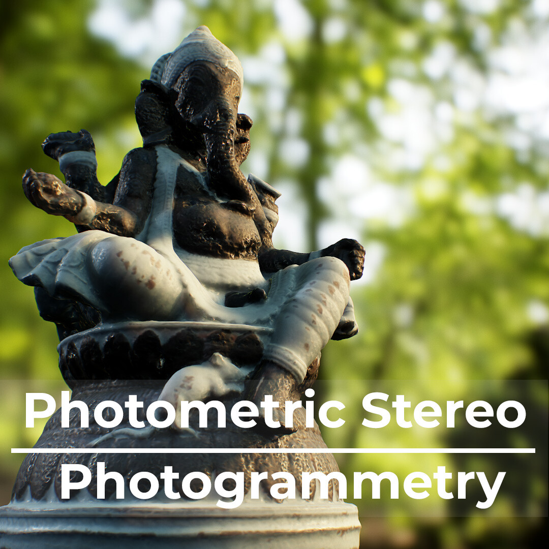ArtStation - Photometric Stereo & Photogrammetry Experiments