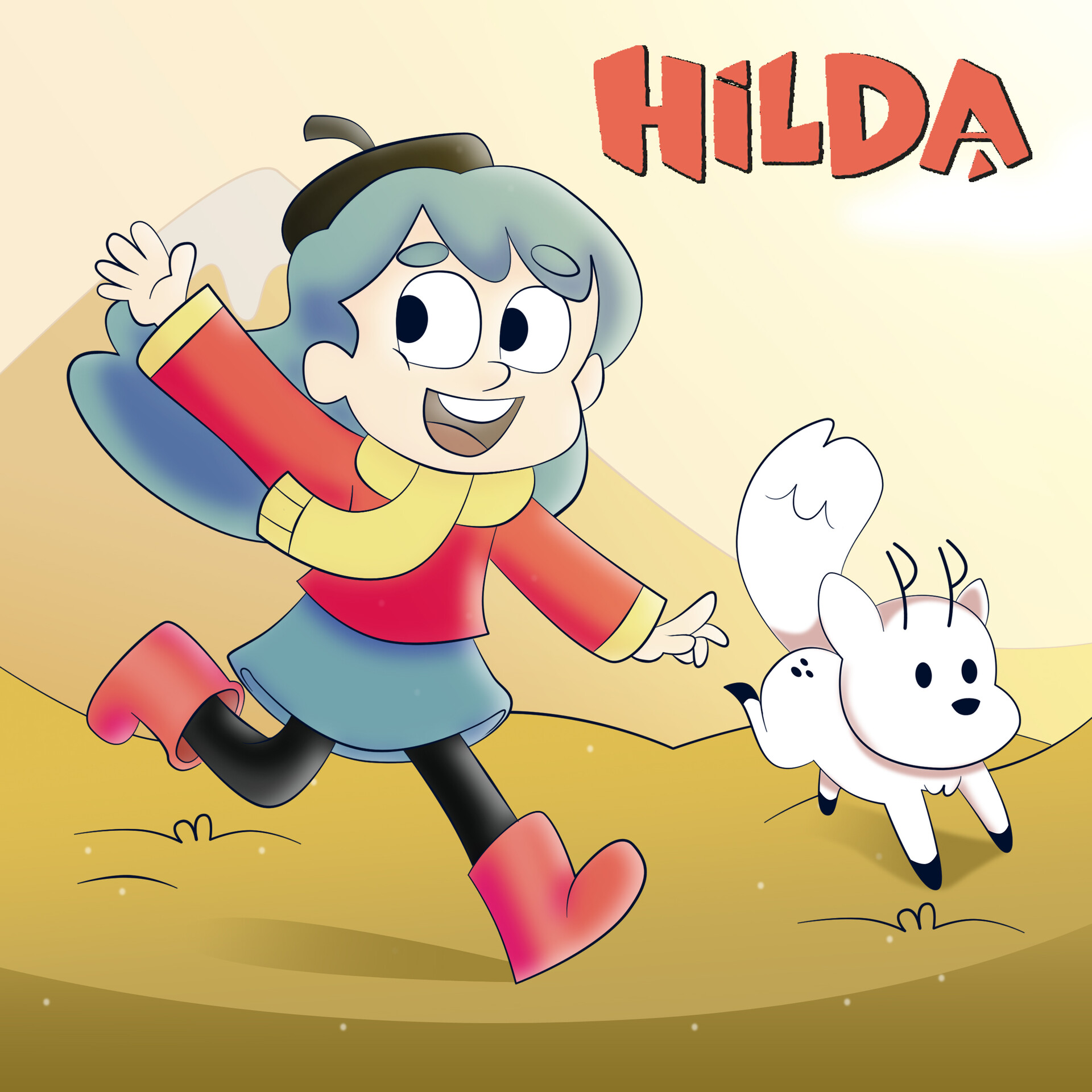 ArtStation - Hilda Fanart