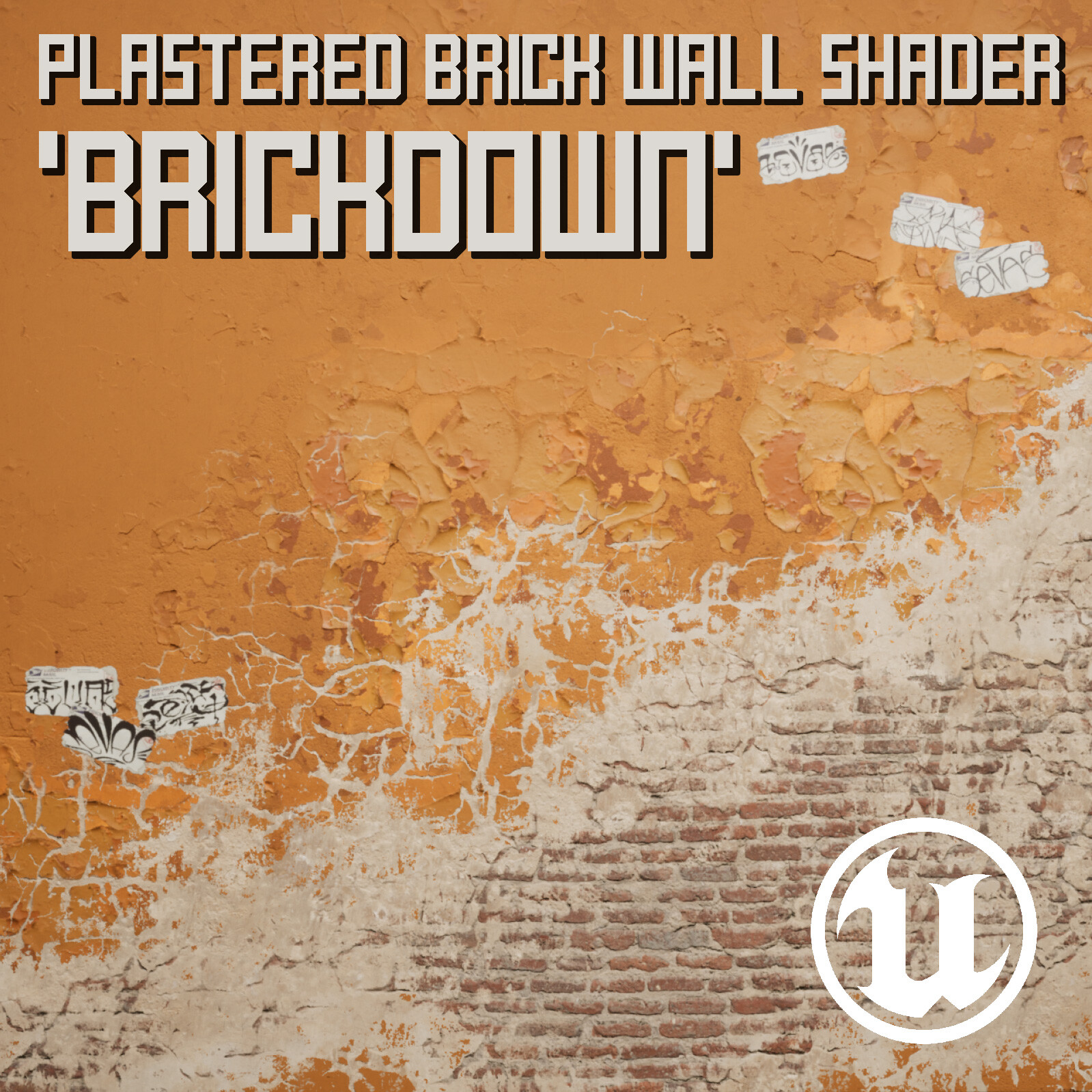 ArtStation - Brick Wall Breakdown [UE4]