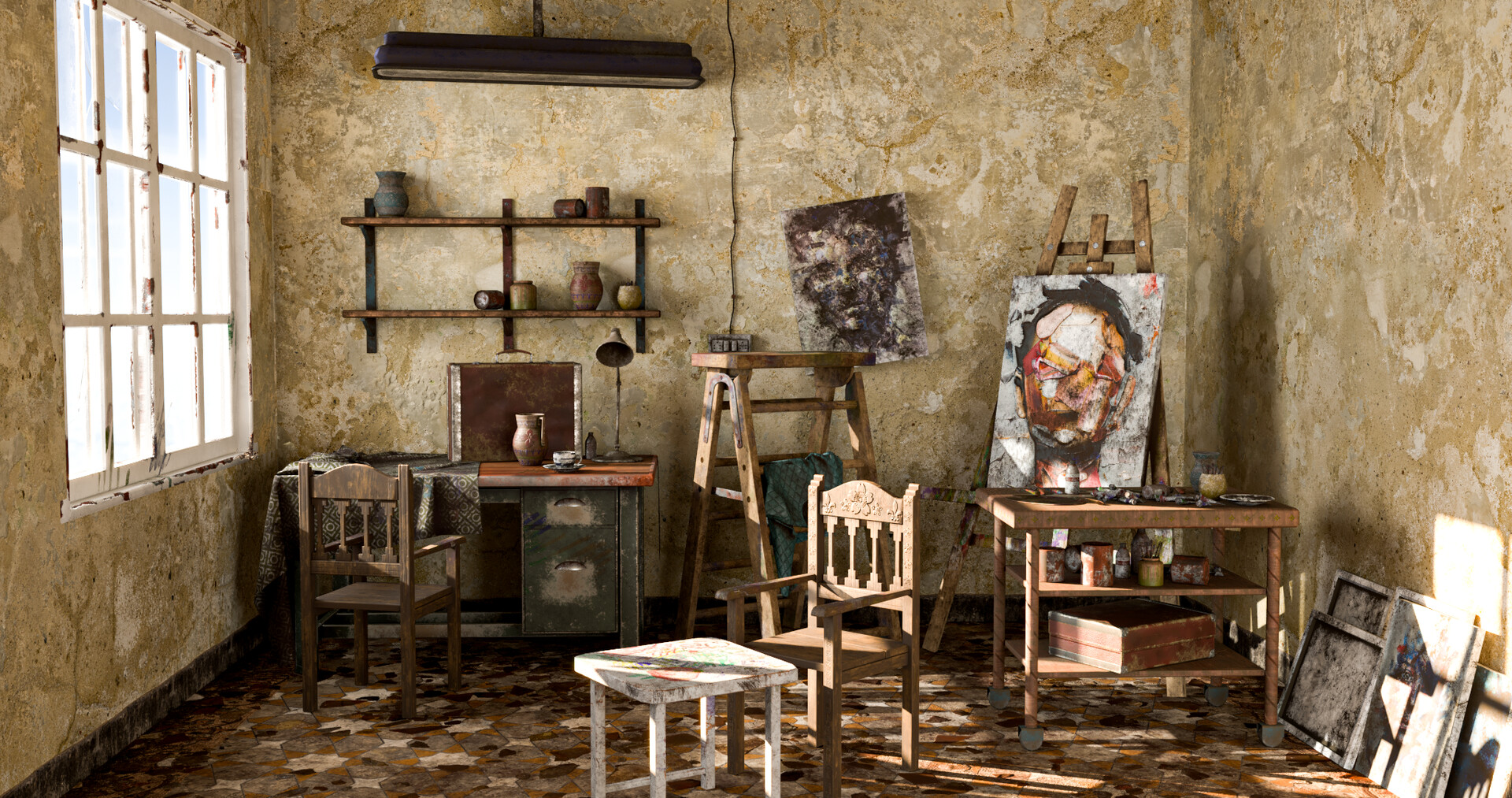 ArtStation - Artist Room