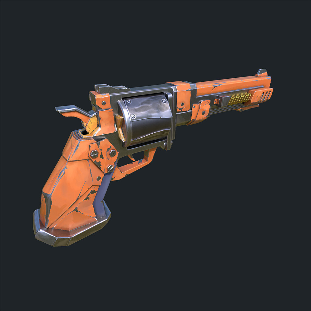 ArtStation - Sheriff gun