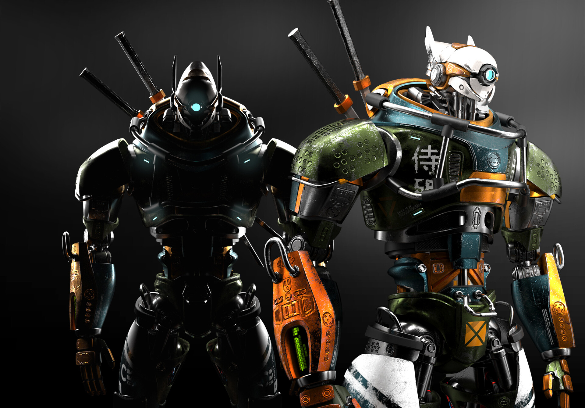 ArtStation - Warrior YG-58Z (3D Concept)