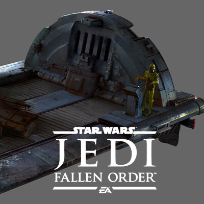 ArtStation - Bracca Hover Barge