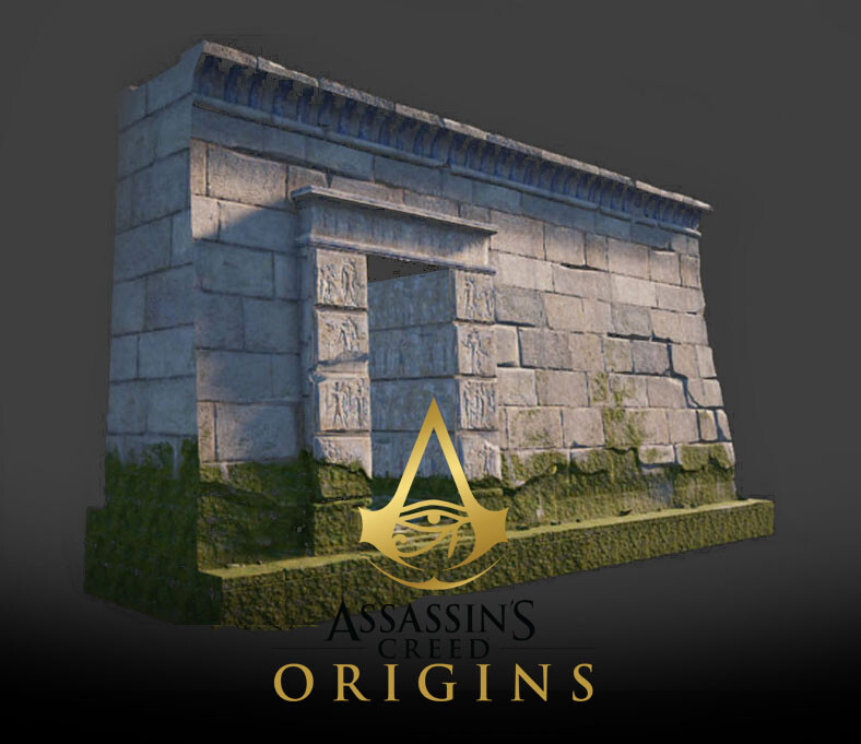 ArtStation - Assassin's Creed Origin - Building modeling polish