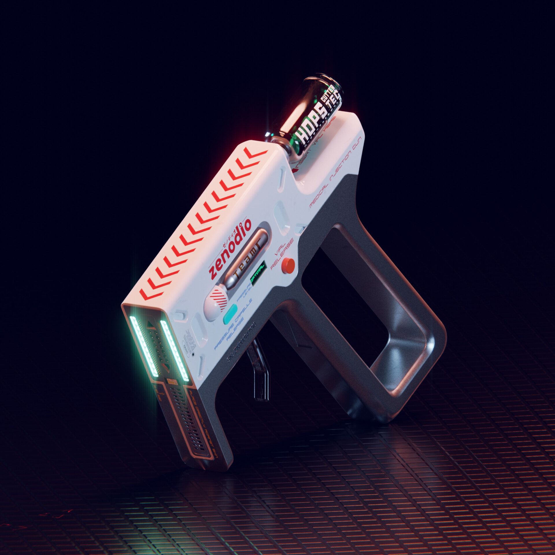 ArtStation - Medical Injection Gun